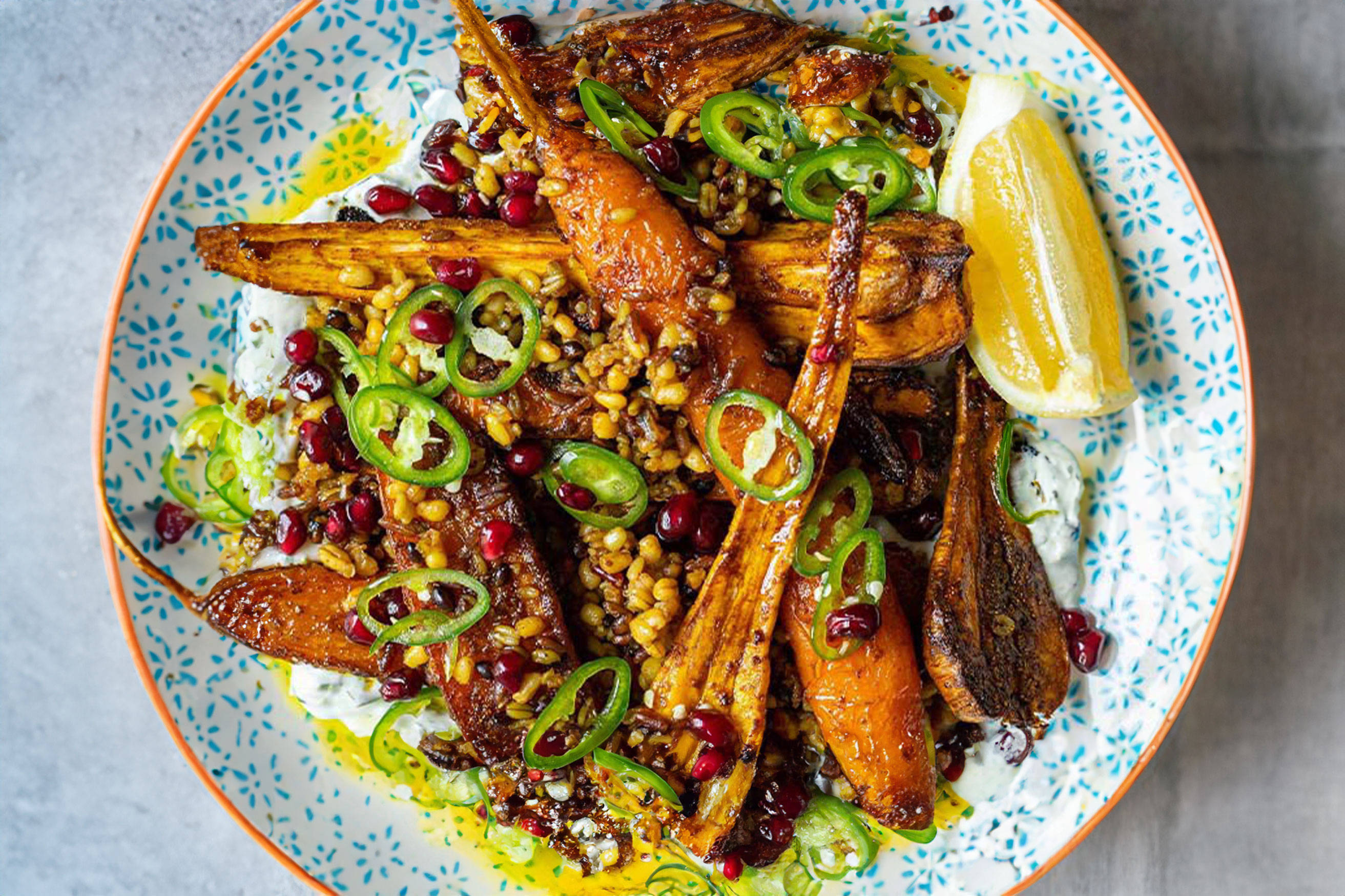 Curry Roasted Carrots and Parsnips with Chilli Yoghurt | ALDI UK