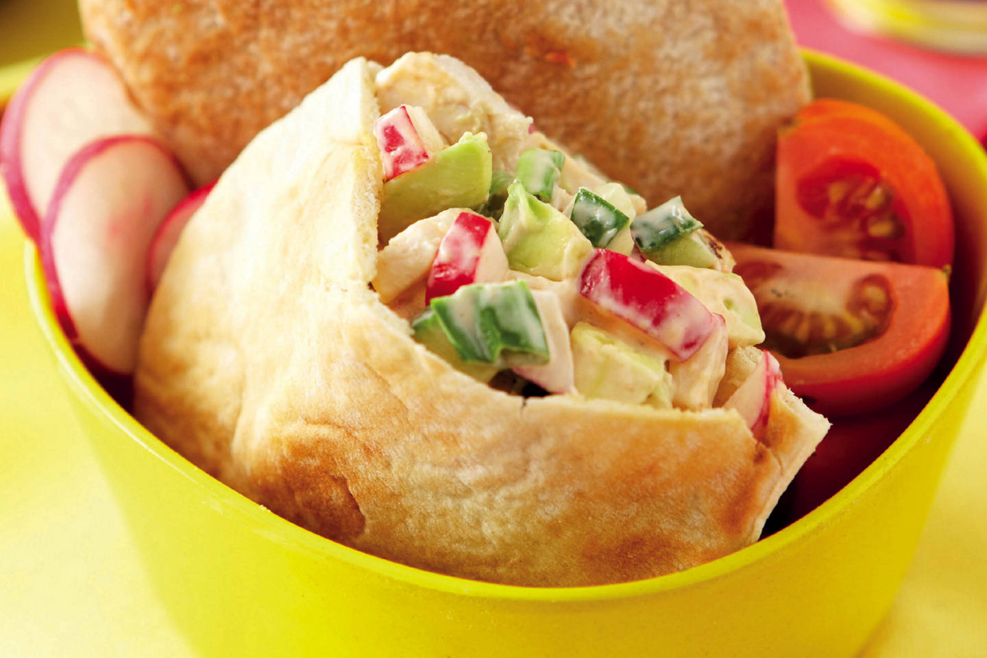 Chicken Salad Pittas | ALDI UK