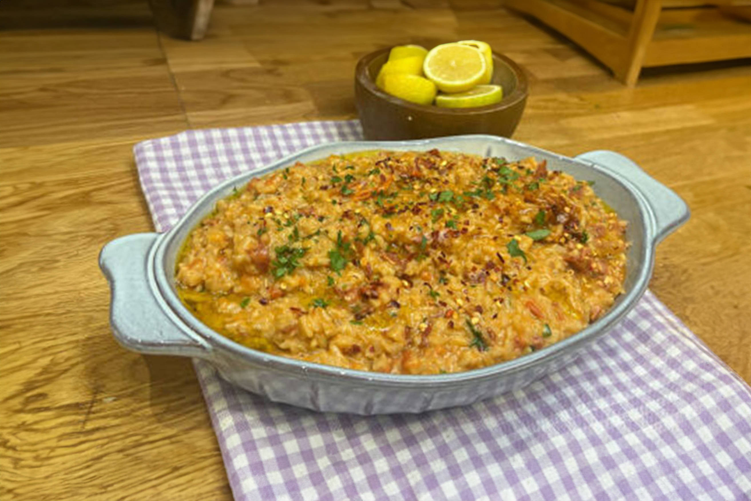 Lemony Chorizo and Mascarpone Risotto | ALDI UK