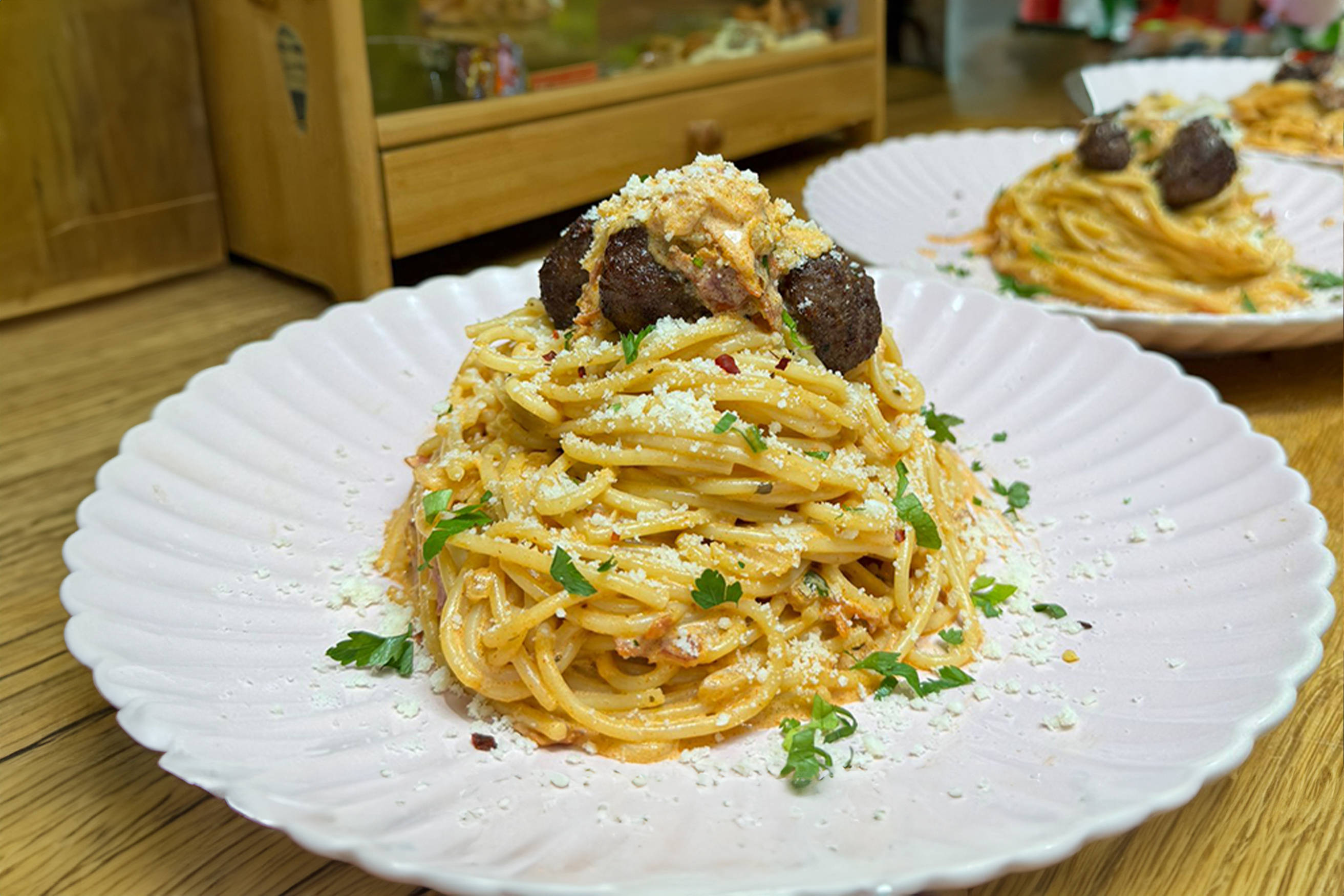 ’Nduja and Chorizo Spaghetti and Meatballs | ALDI UK