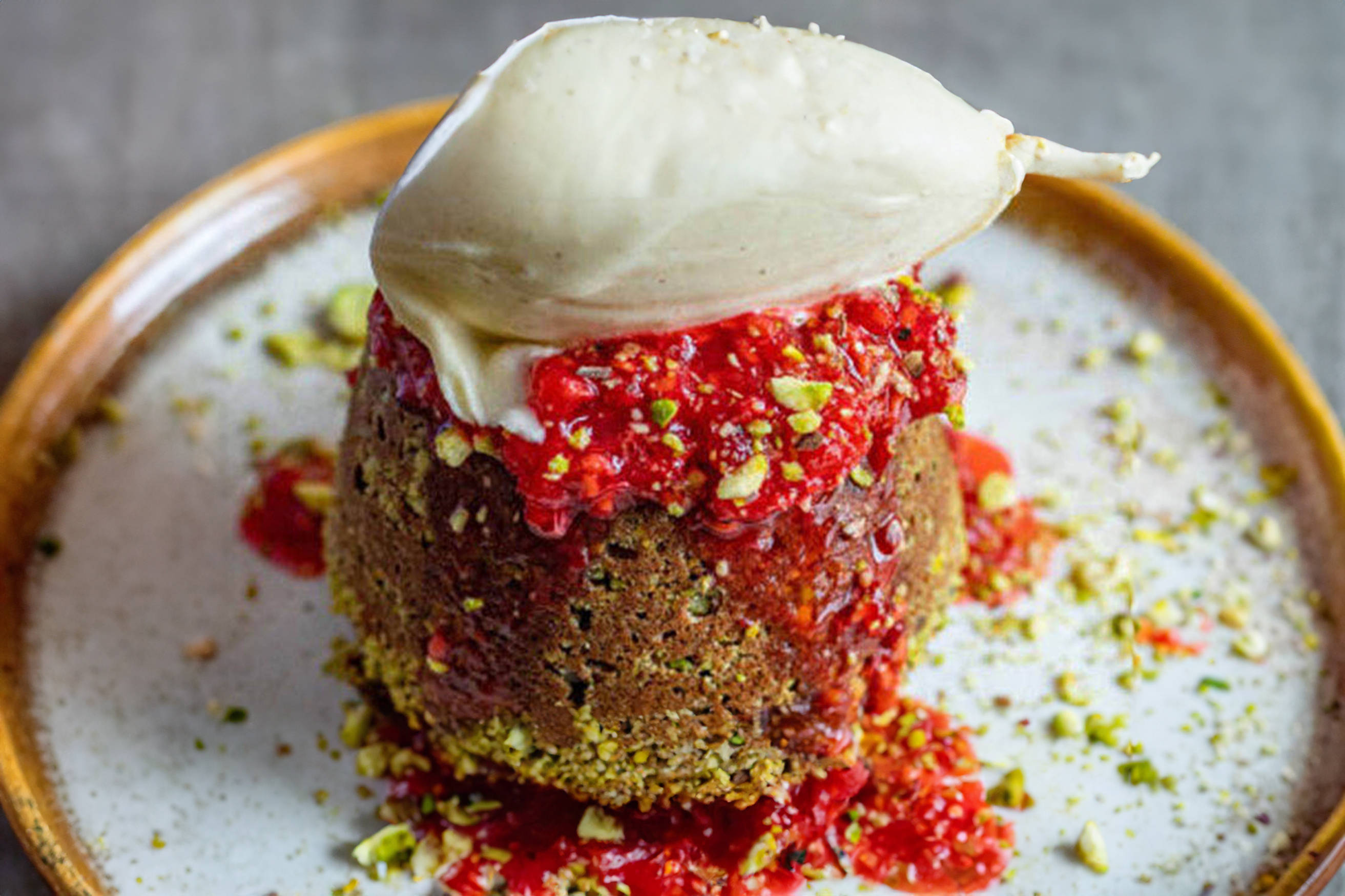 Raspberry Pistachio Chocolate Fondants | ALDI UK