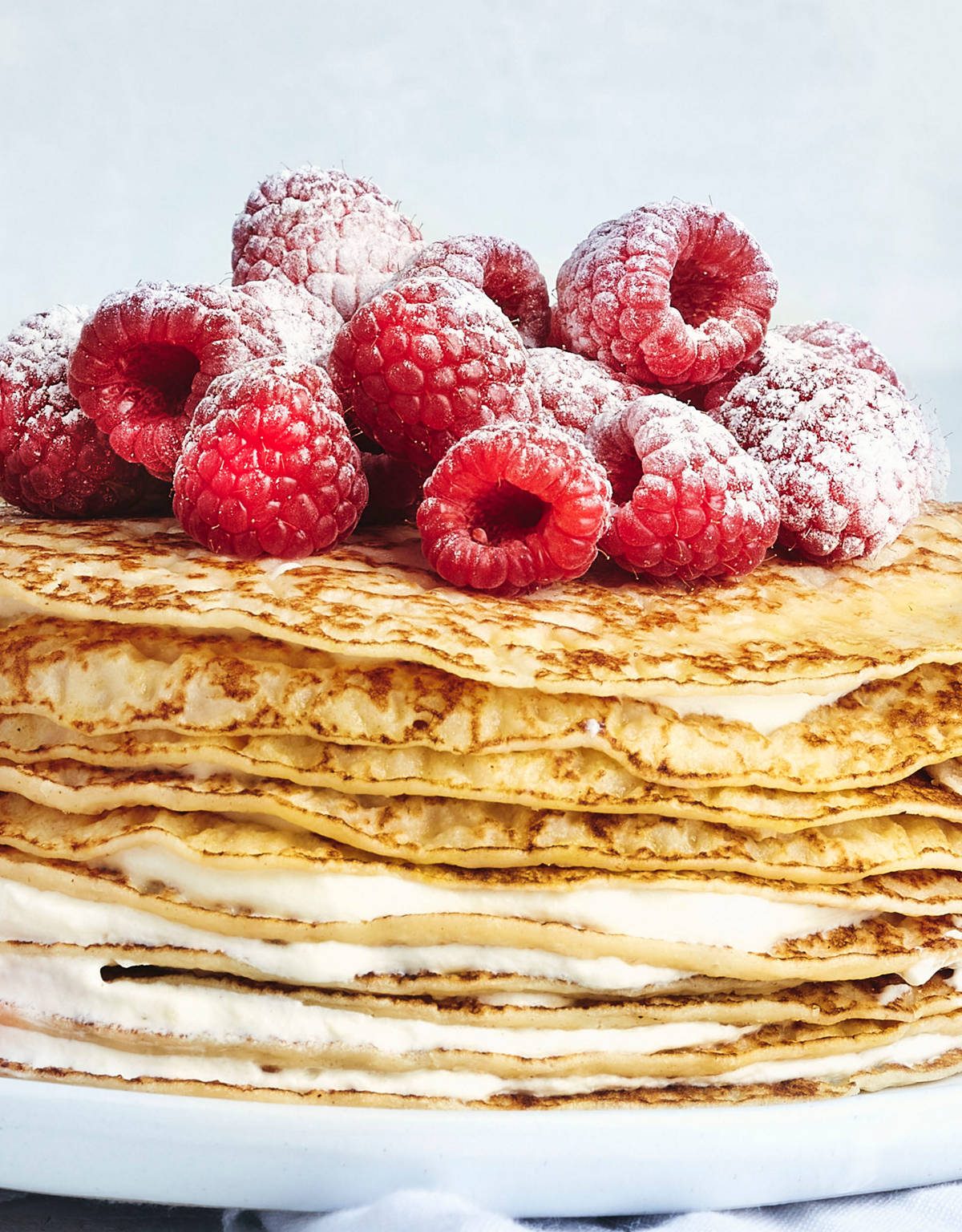 Crêpes-Torte mit Mascarpone und Himbeeren | ALDI SÜD Rezepte
