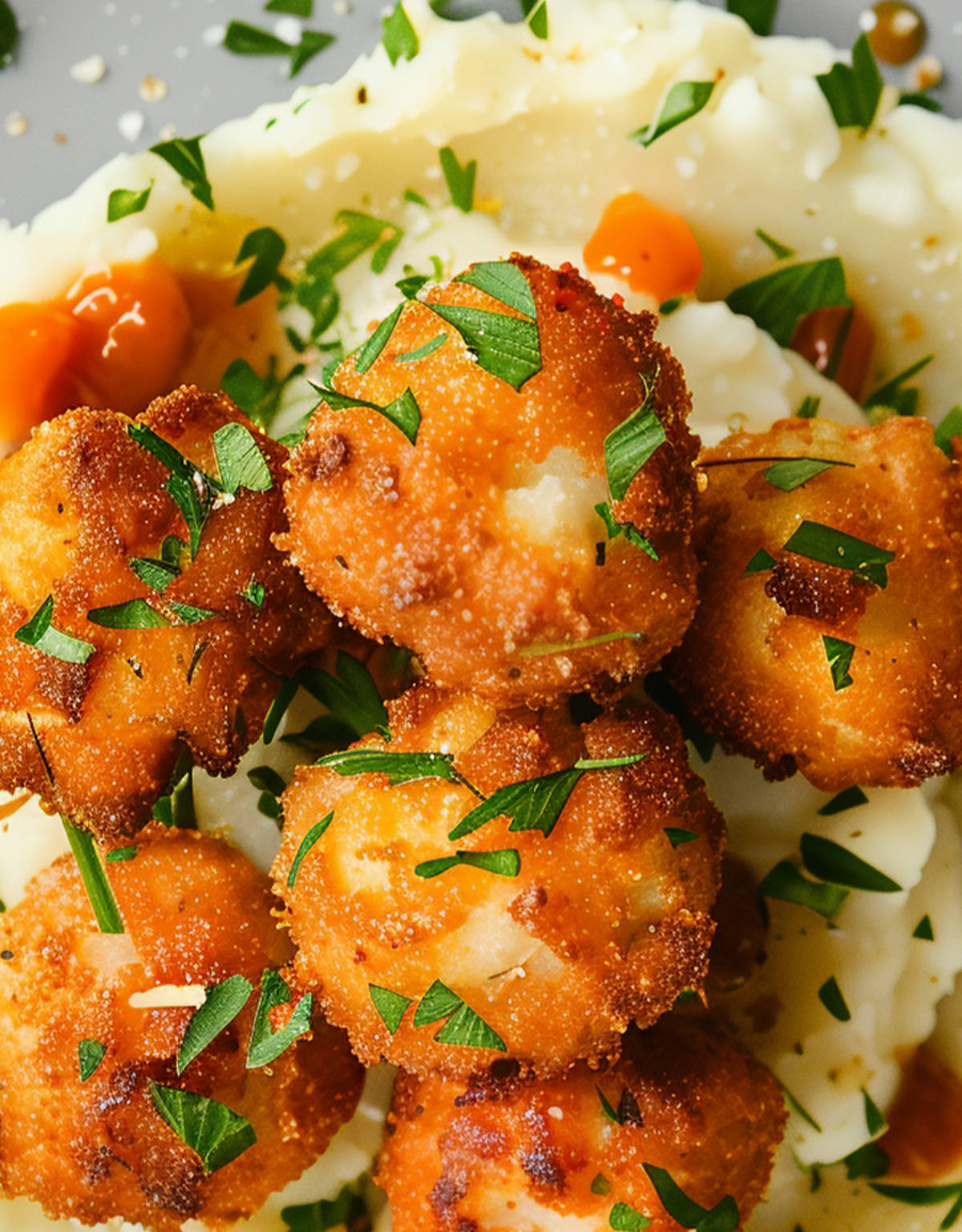 Chili-Cheese-Nuggets auf Mashed Potatoes | ALDI SÜD Rezepte