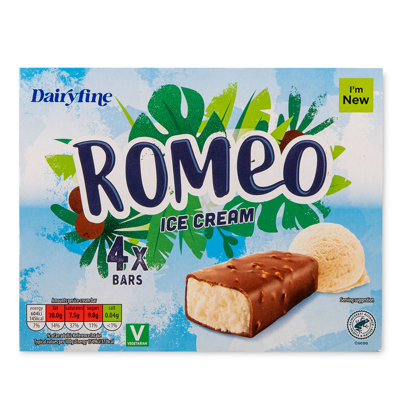 Romeo Ice Cream Bars 4 Pack | ALDI IE
