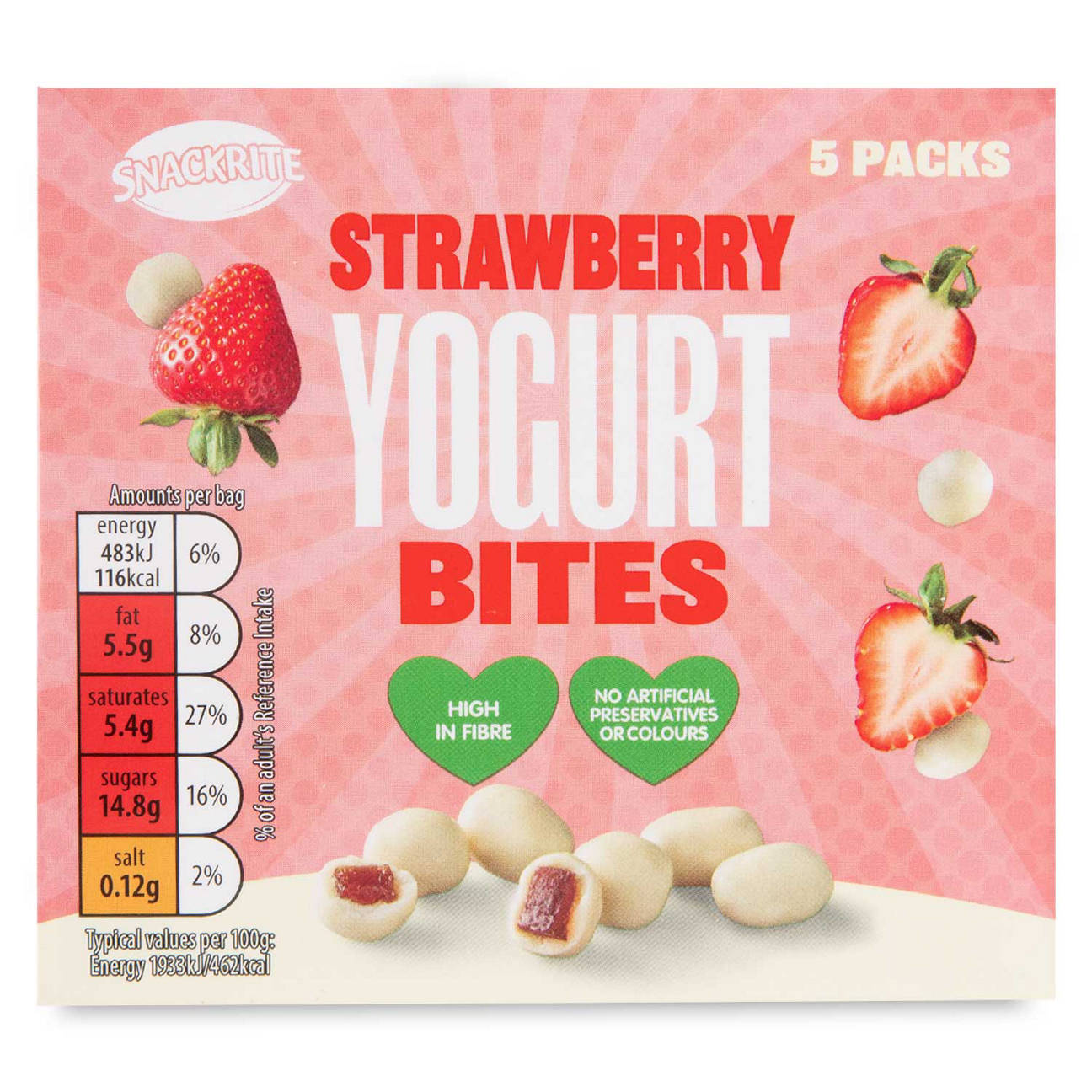 Strawberry Yogurt Bites | ALDI UK