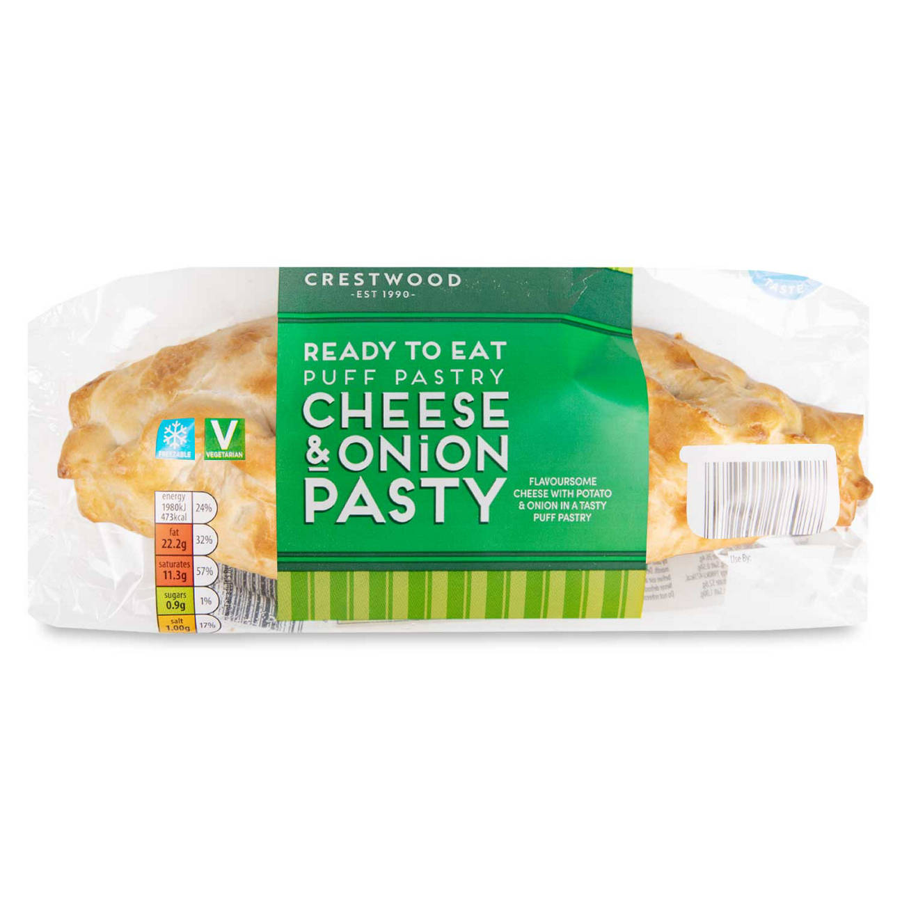 Puff Pastry Cheese & Onion Pasty | ALDI UK