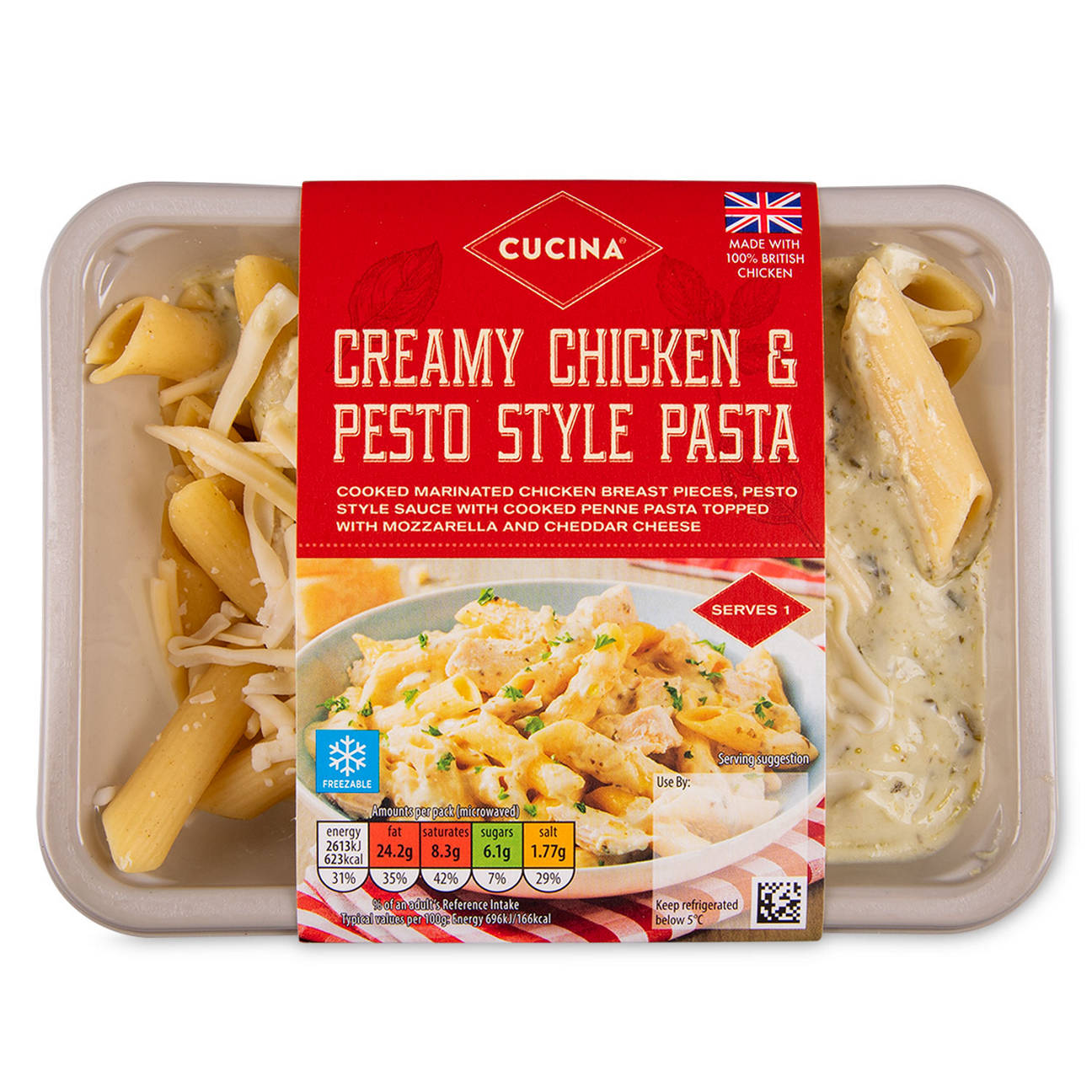Creamy Chicken & Pesto Style Pasta | ALDI UK