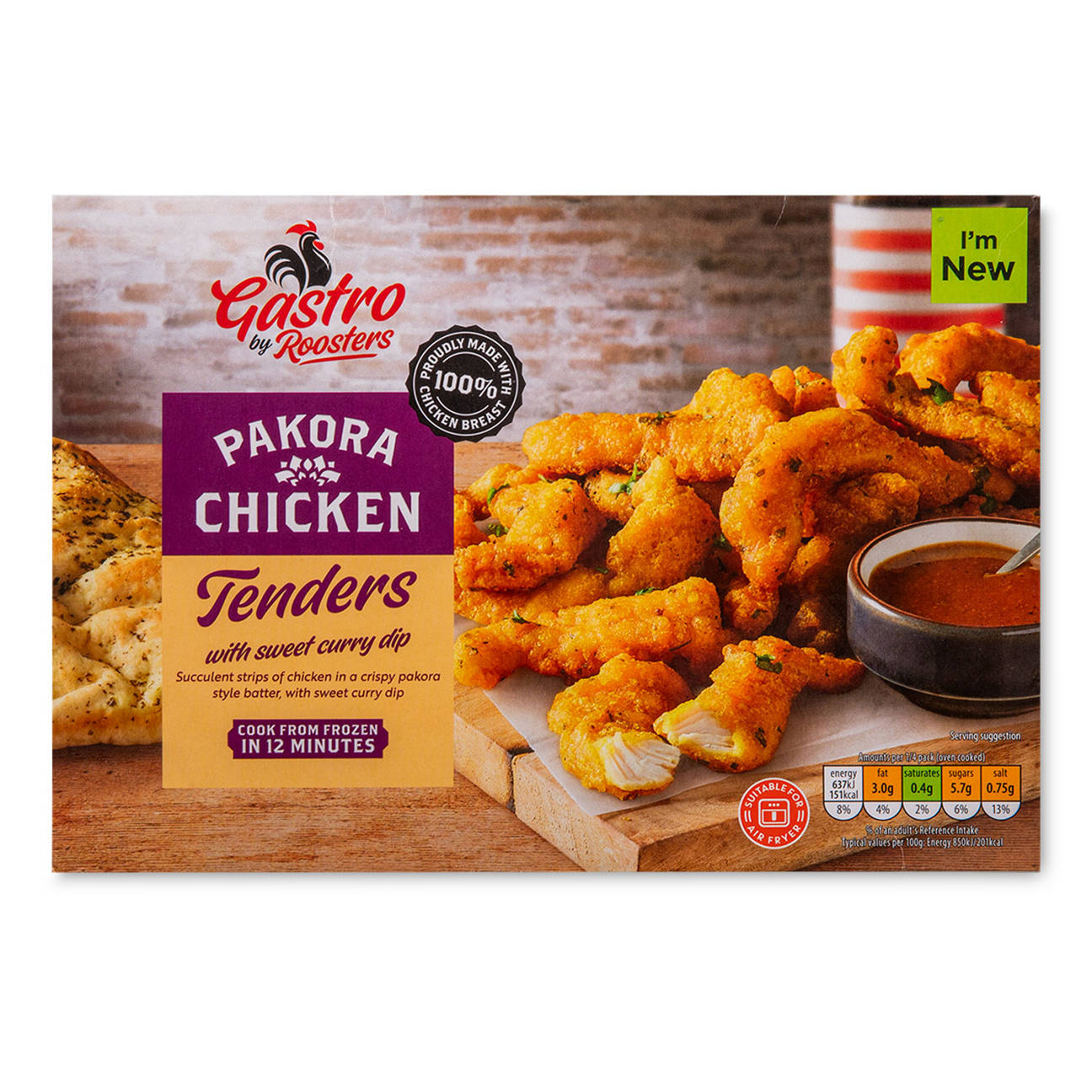 Takeaway Pakora Chicken Tenders with Sweet Curry Dip | ALDI IE