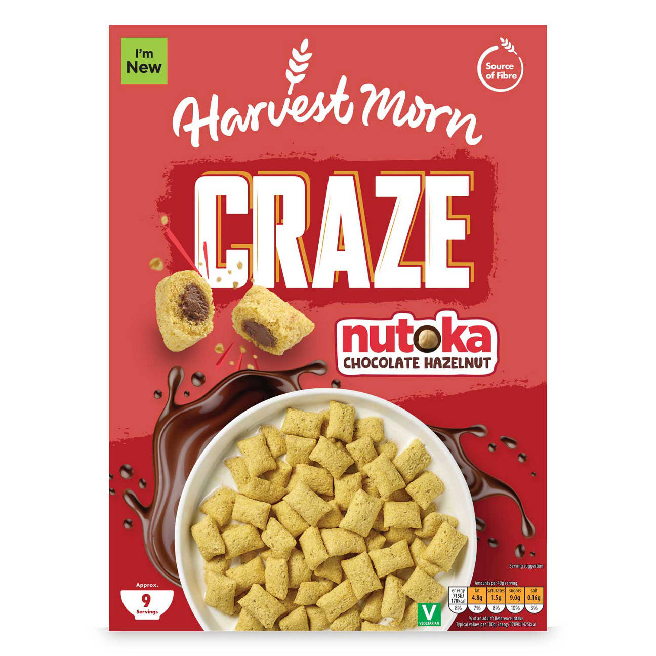 Craze Nutoka Chocolate Hazelnut Cereal | ALDI UK