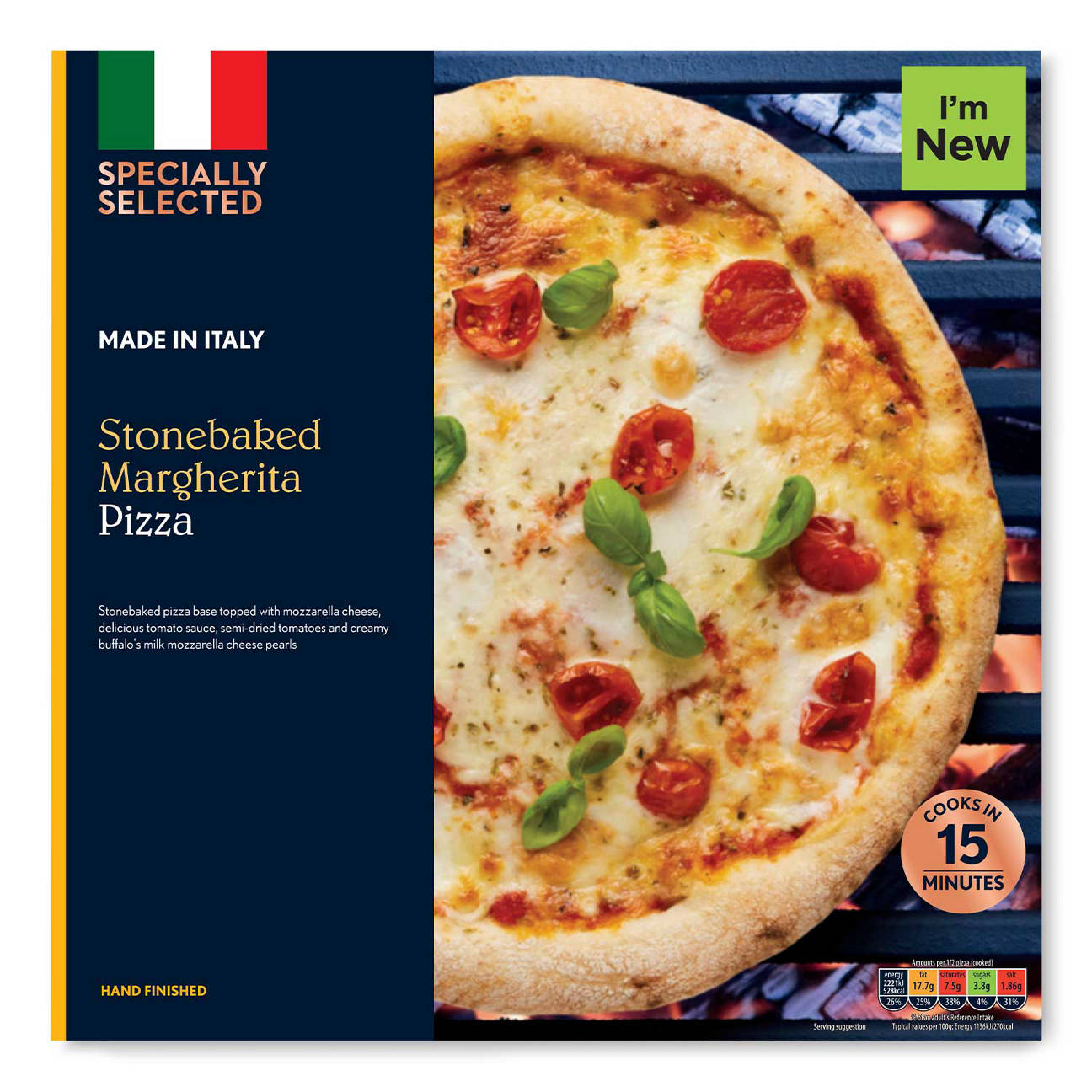 Margherita Stonebaked Pizza | ALDI UK