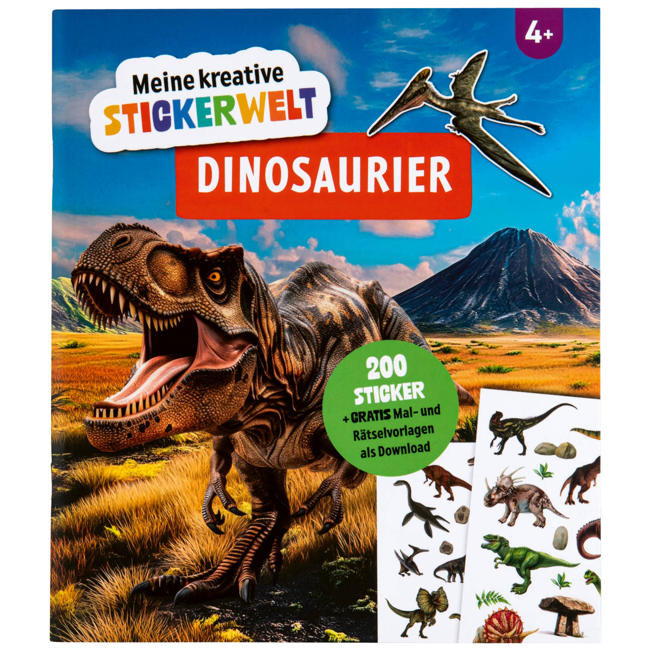 Mini-albums d'autocollants, dinosaures| ALDI SUISSE