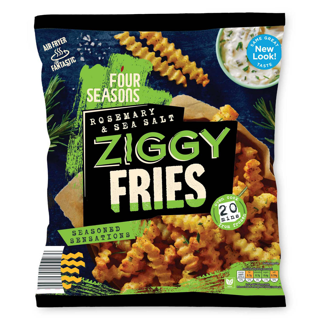 Rosemary & Sea Salt Ziggy Fries | ALDI UK