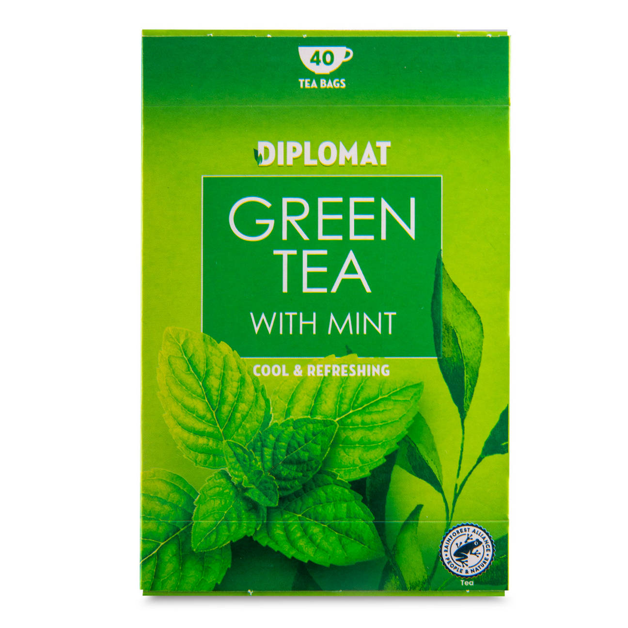Cool & Refreshing Green Tea with Mint 40 Pack | ALDI IE