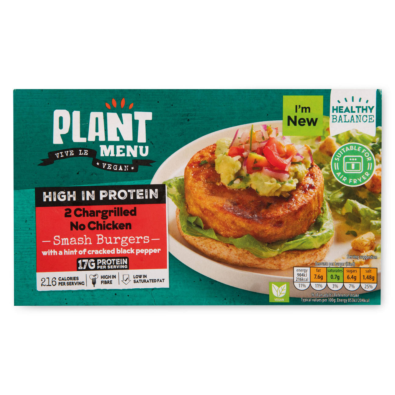 Chargrilled No Chicken Smash Burgers 2 Pack | ALDI UK