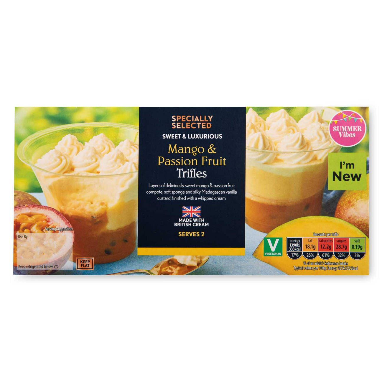 Premium Mango & Passionfruit Trifles Twinpack | ALDI UK