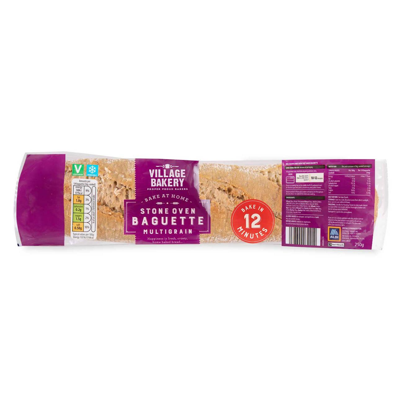 Bake at Home Multigrain Baguette | ALDI IE
