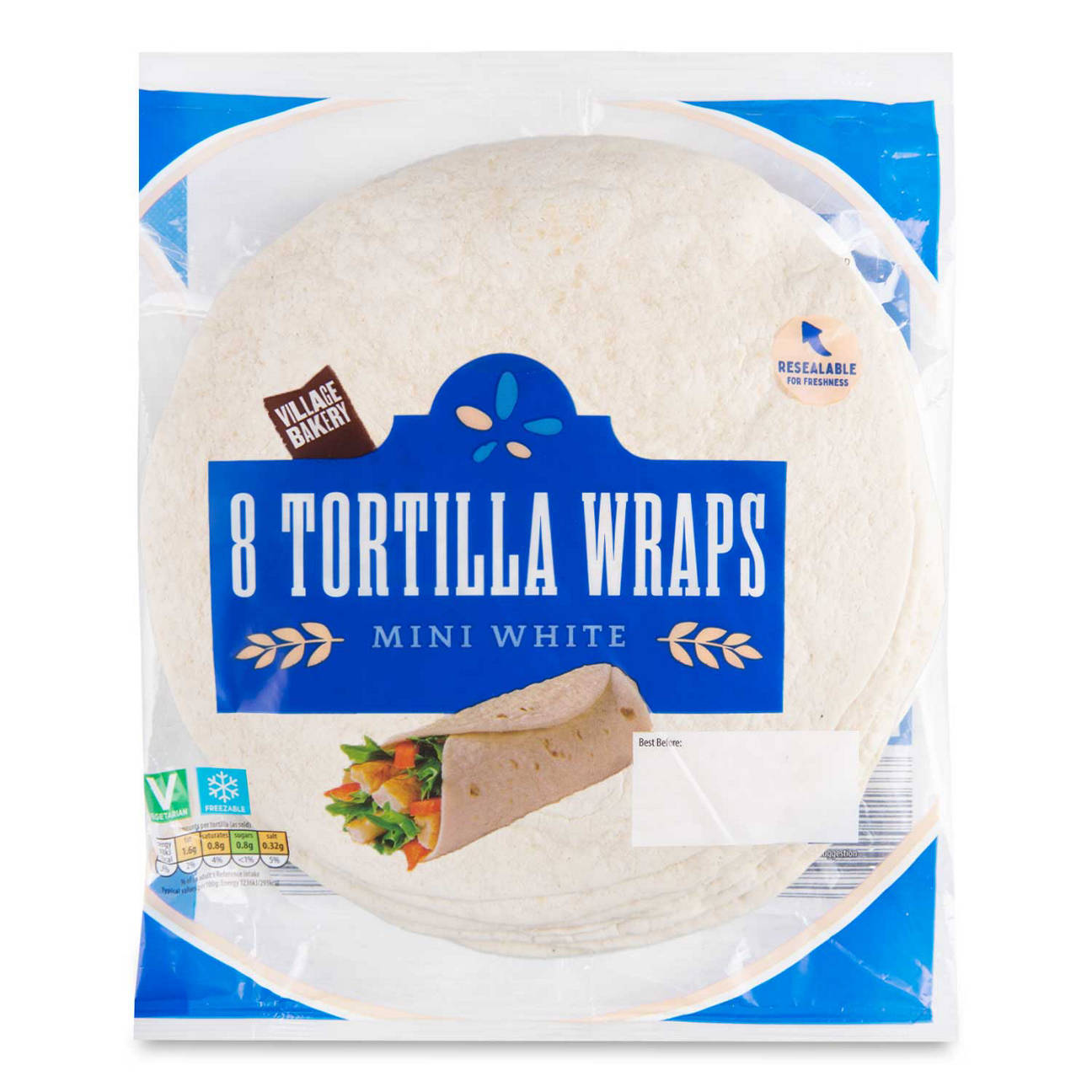 Mini White Tortilla Wraps | ALDI IE
