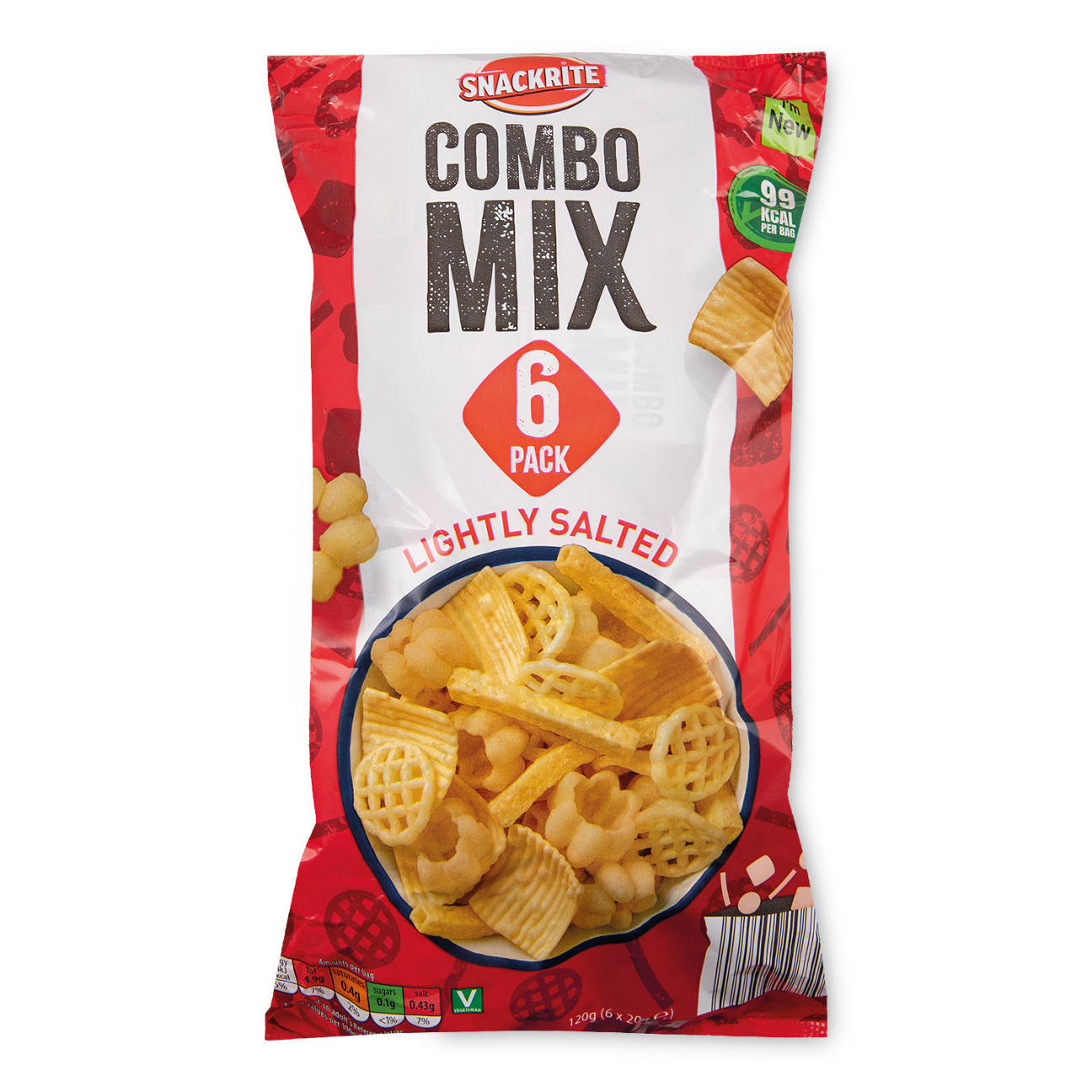 Lightly Salted Combo Mix 6 Pack | ALDI UK