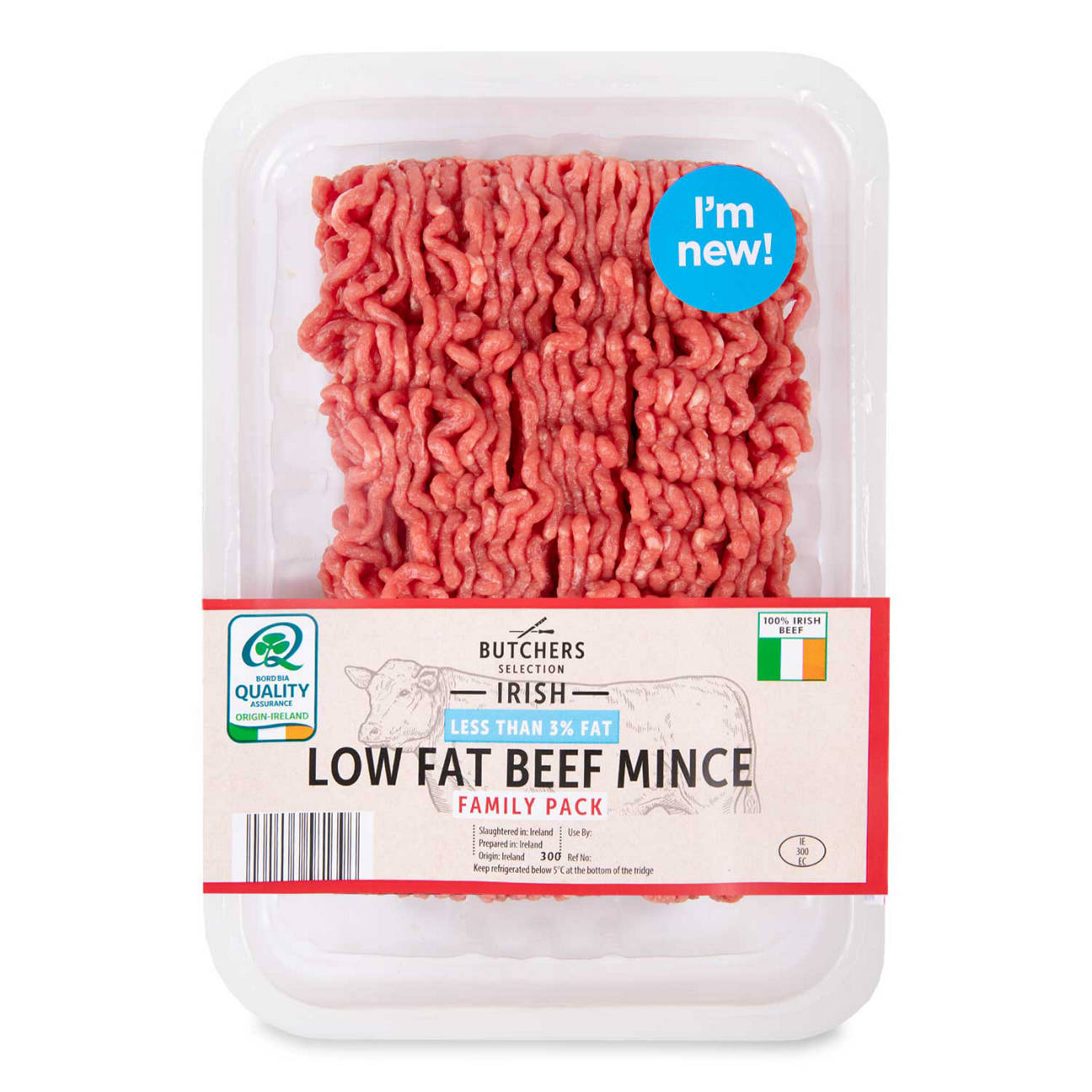 Irish Low Fat Beef Mince Less Than 3% Fat Family Pack | ALDI IE