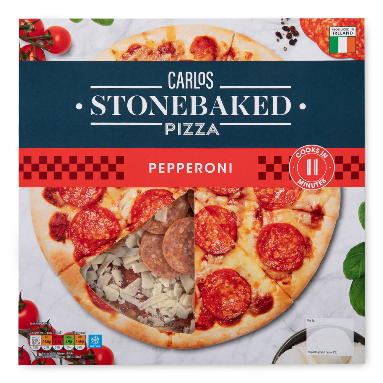 Stonebaked Pepperoni Pizza | ALDI IE