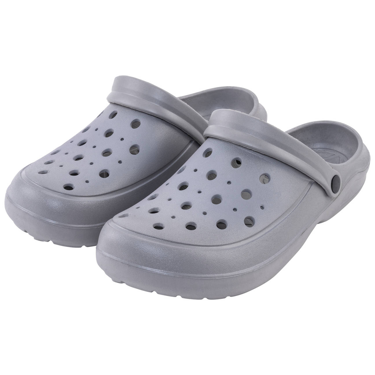 Damen-/Herren-Clogs, Grau, 43| ALDI SUISSE