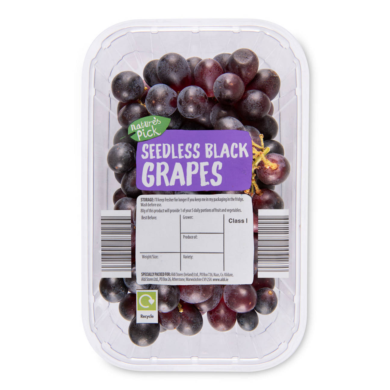 Seedless Black Grapes | ALDI IE