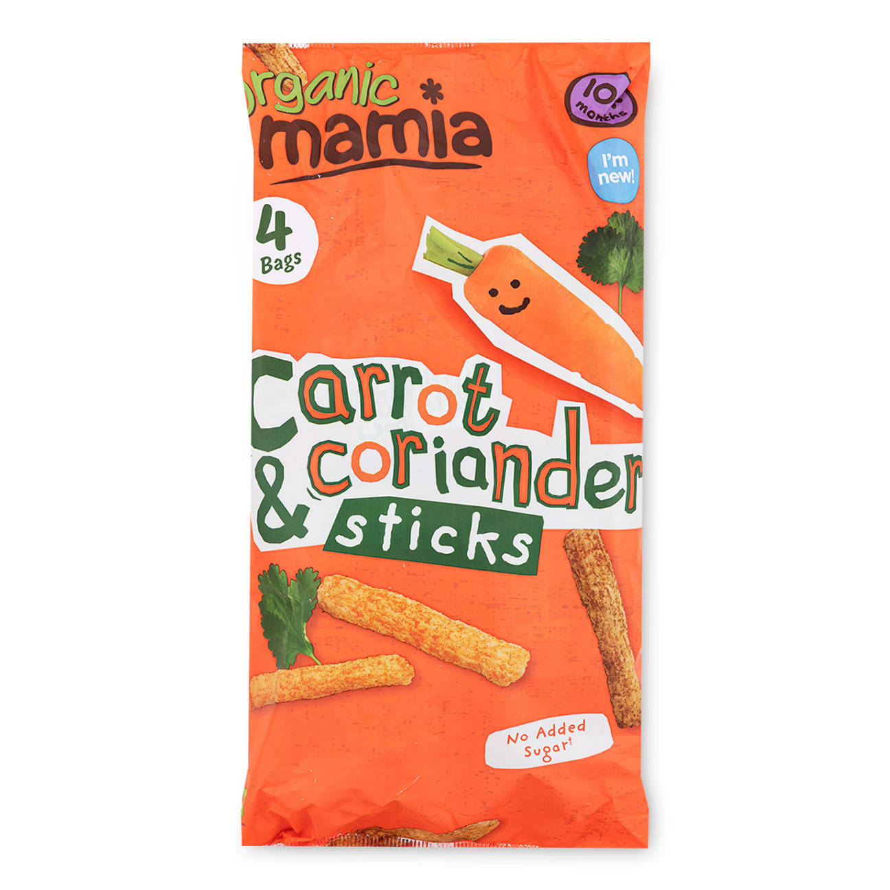 Carrot & Coriander Melty Stix 4 Pack | ALDI IE