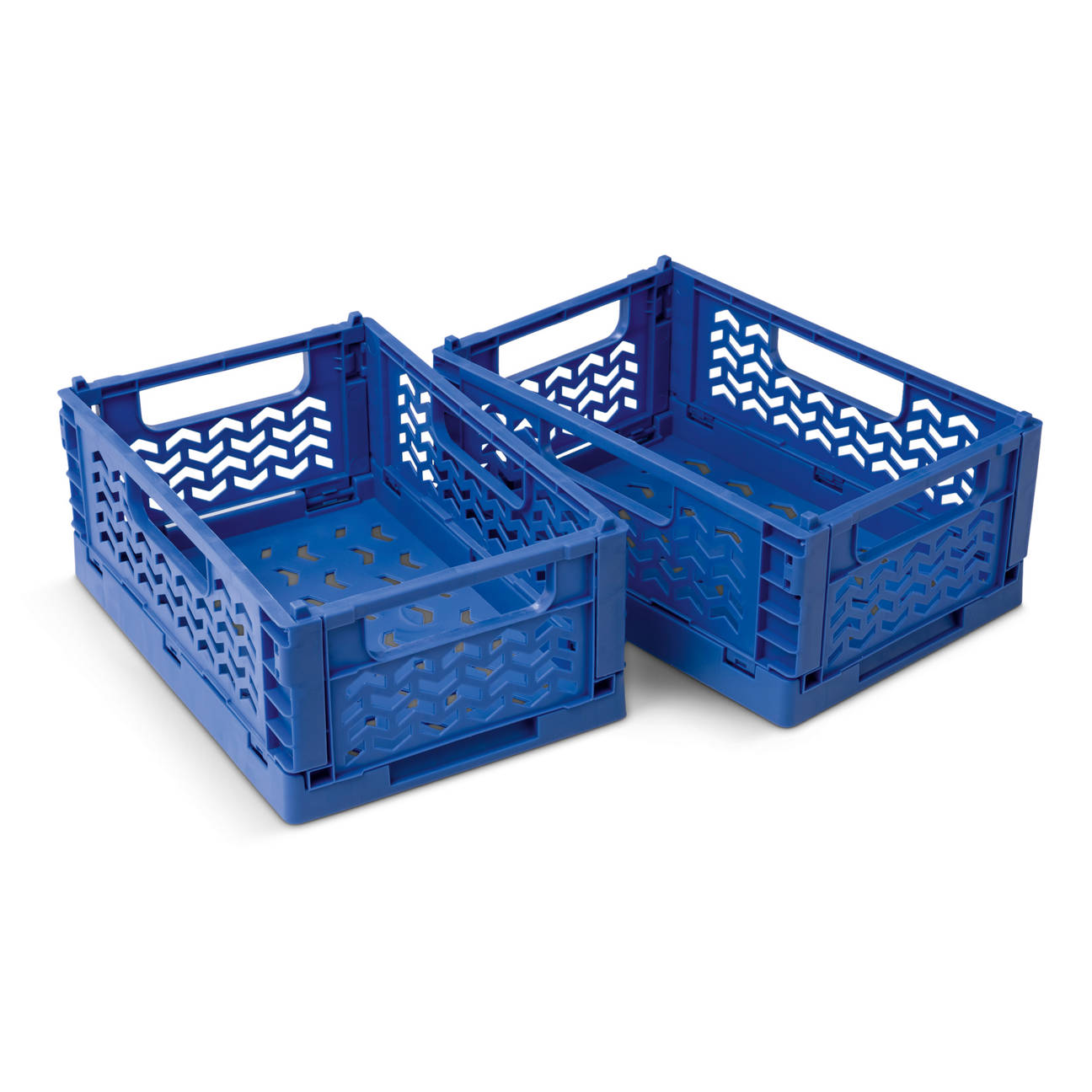 Mini-boîtes pliantes, petit format (lot de 2), bleu| ALDI SUISSE