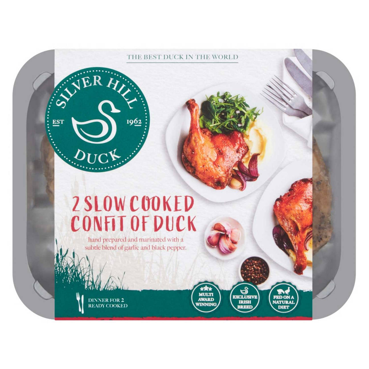 Slow Cooked Confit of Duck 2 Pack | ALDI IE