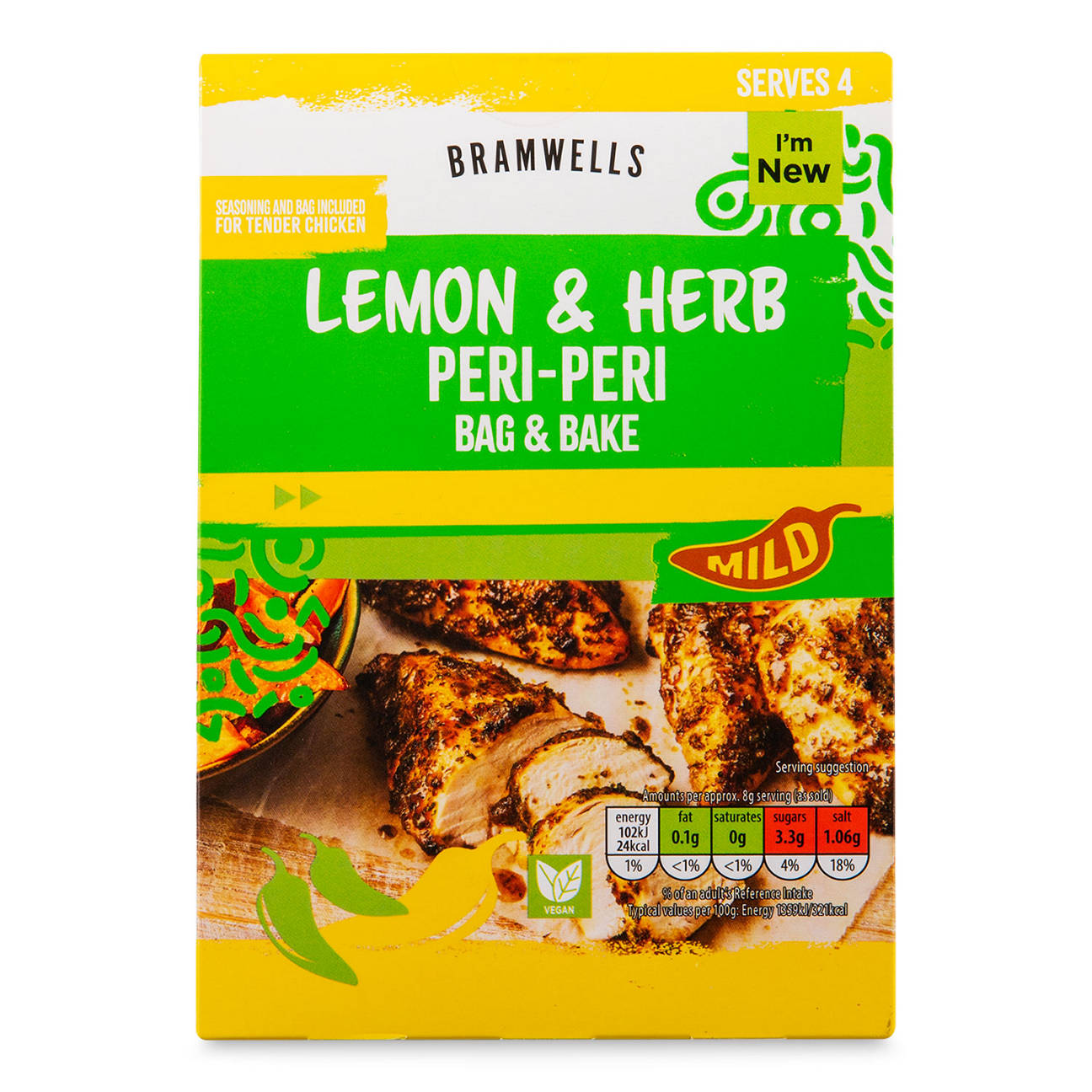 Lemon & Herb Peri Peri Bag n Bake Recipe Mix | ALDI UK