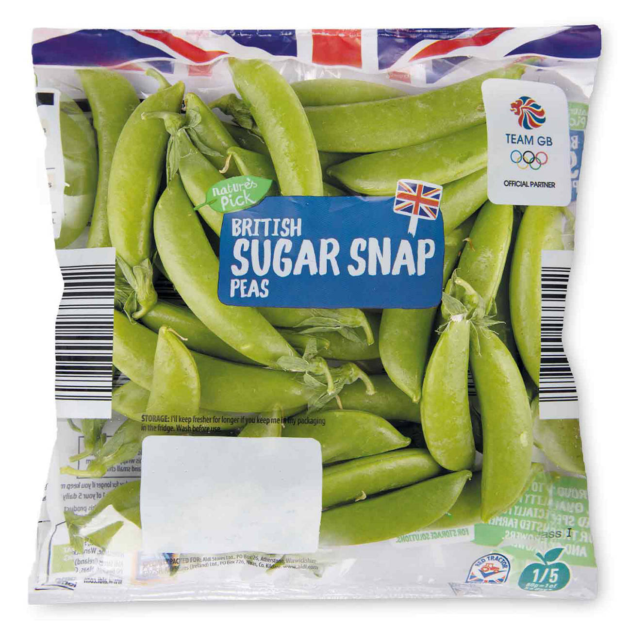 British Sugar Snap Peas | ALDI UK