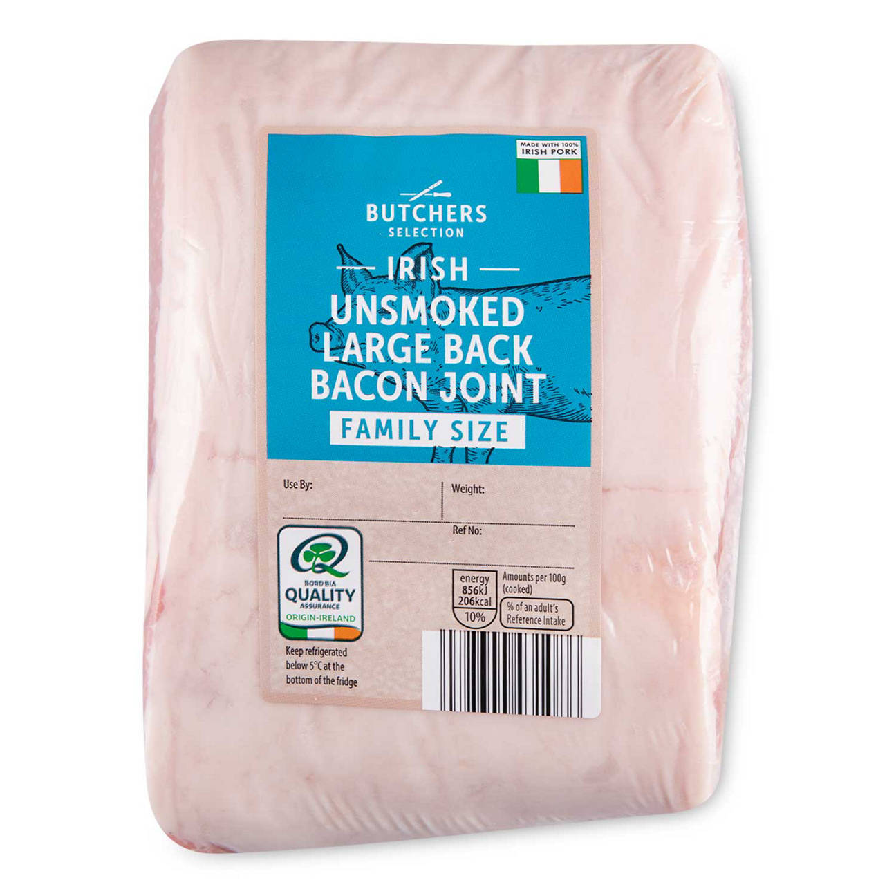 Irish Unsmoked Large Back Bacon Joint Family Size | ALDI IE
