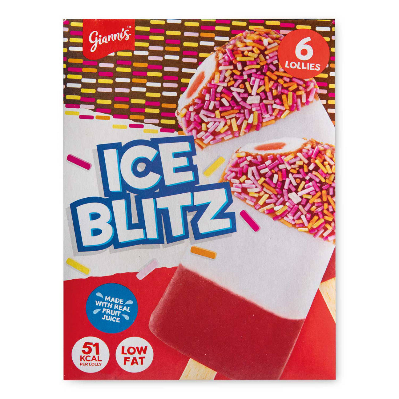 Ice Blitz Lollies 6 Pack | ALDI IE