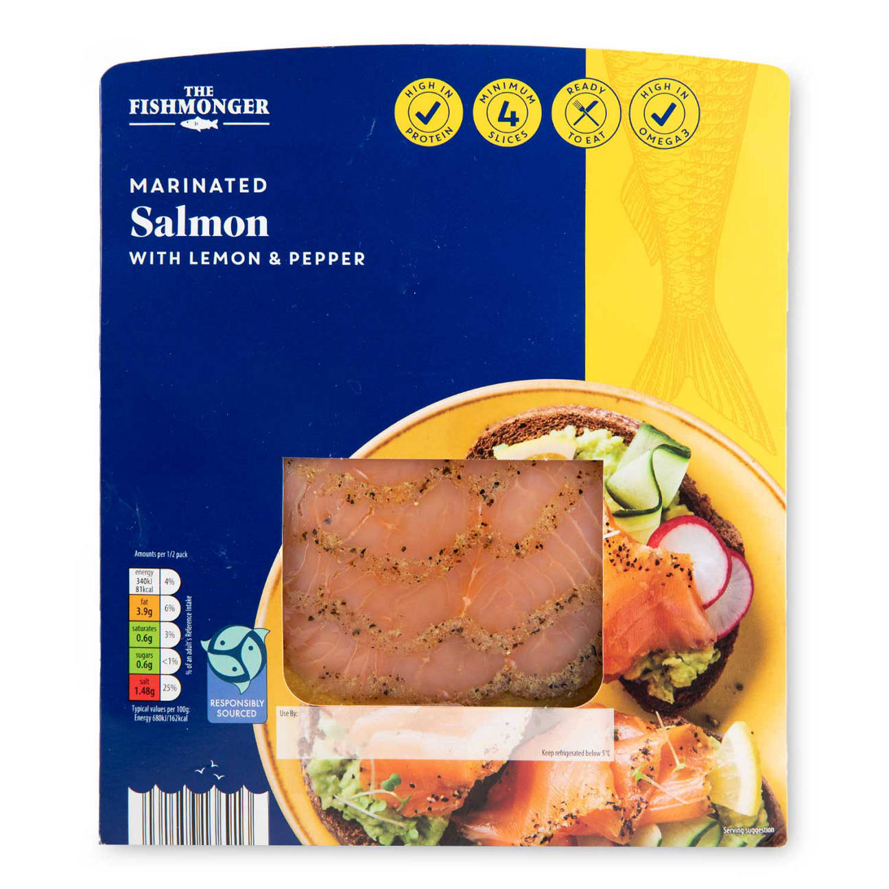 Lemon Pepper Marinated Salmon | ALDI UK