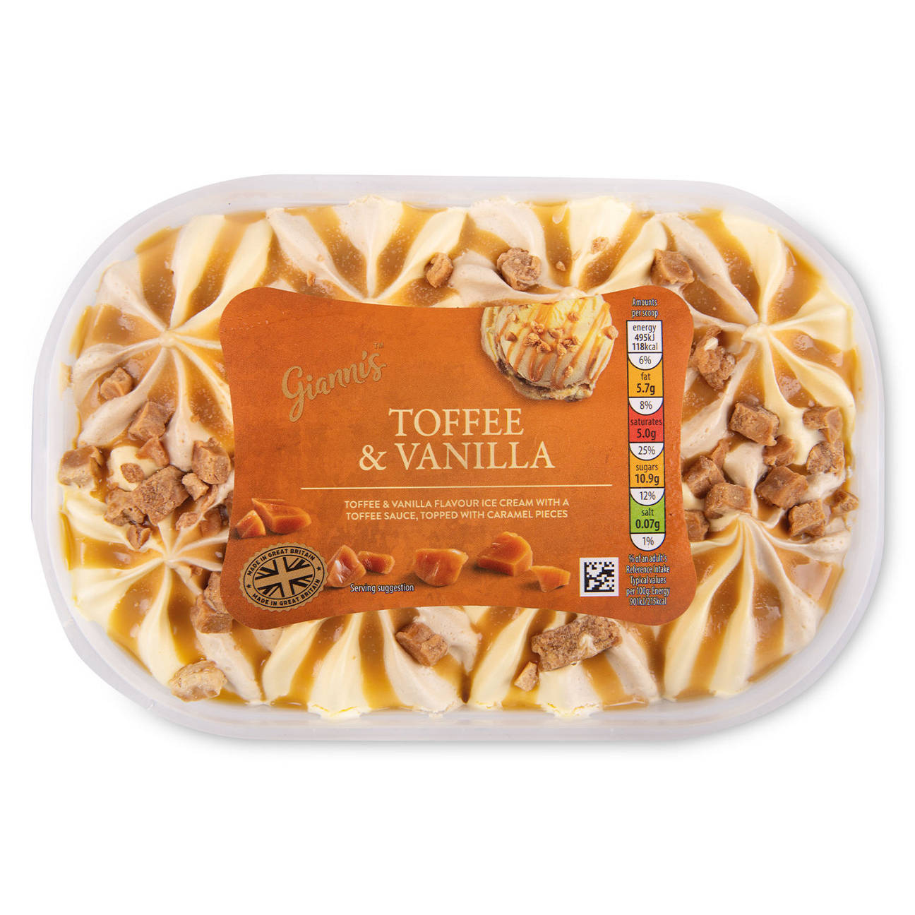 Toffee Ice Cream Swirl | ALDI UK