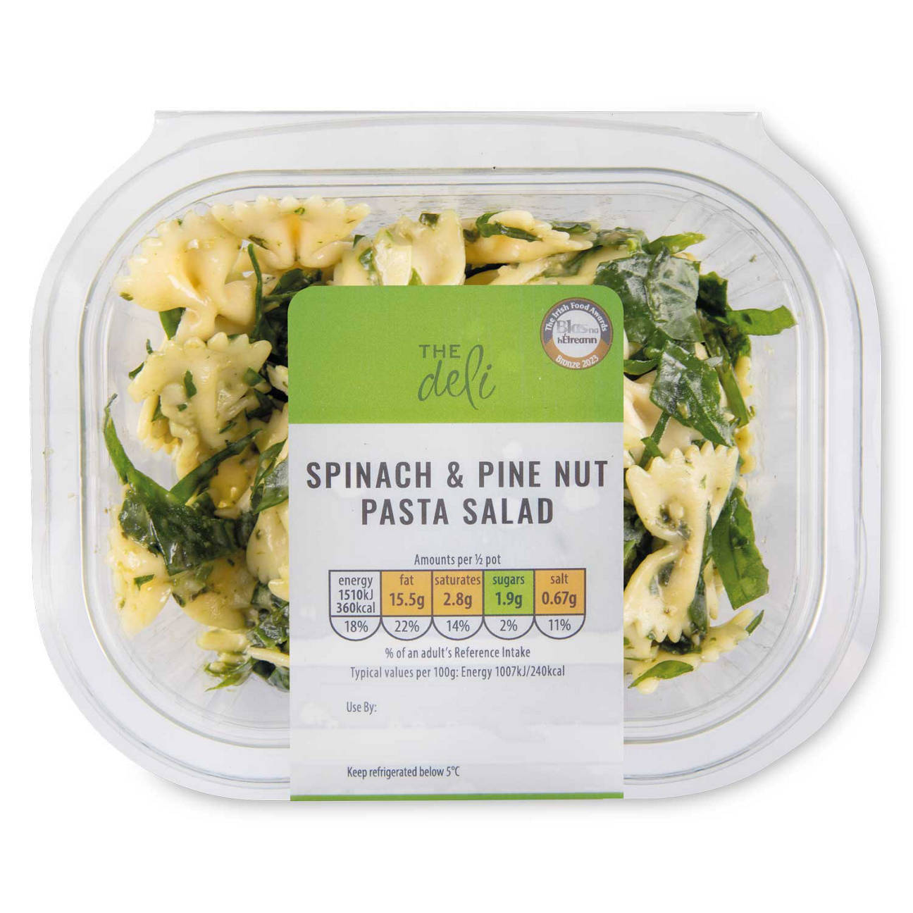 Spinach & Pine Nut Pasta Salad | ALDI IE