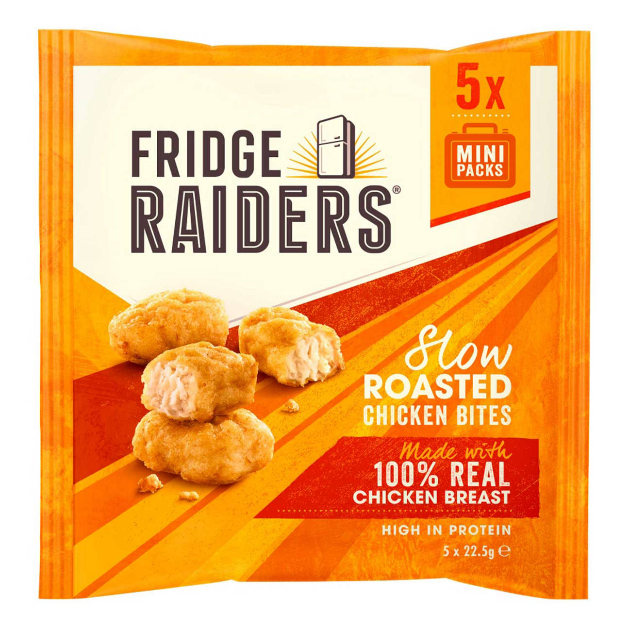 Slow Roasted Chicken Bites Mini Packs 5 Pack | ALDI IE
