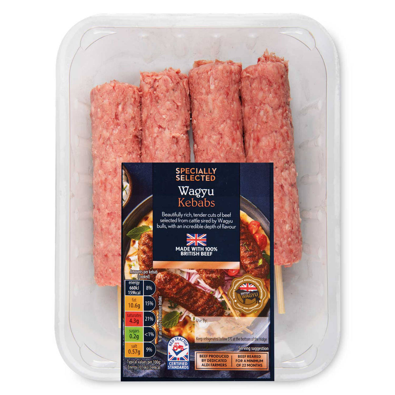 Wagyu Beef Kebabs | ALDI UK