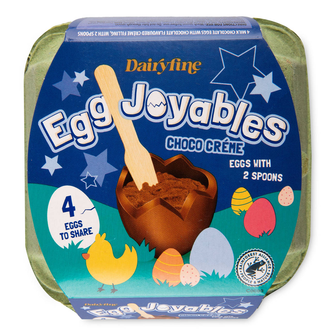 Egg Joyables Choco Crème Eggs 4 Pack | ALDI UK