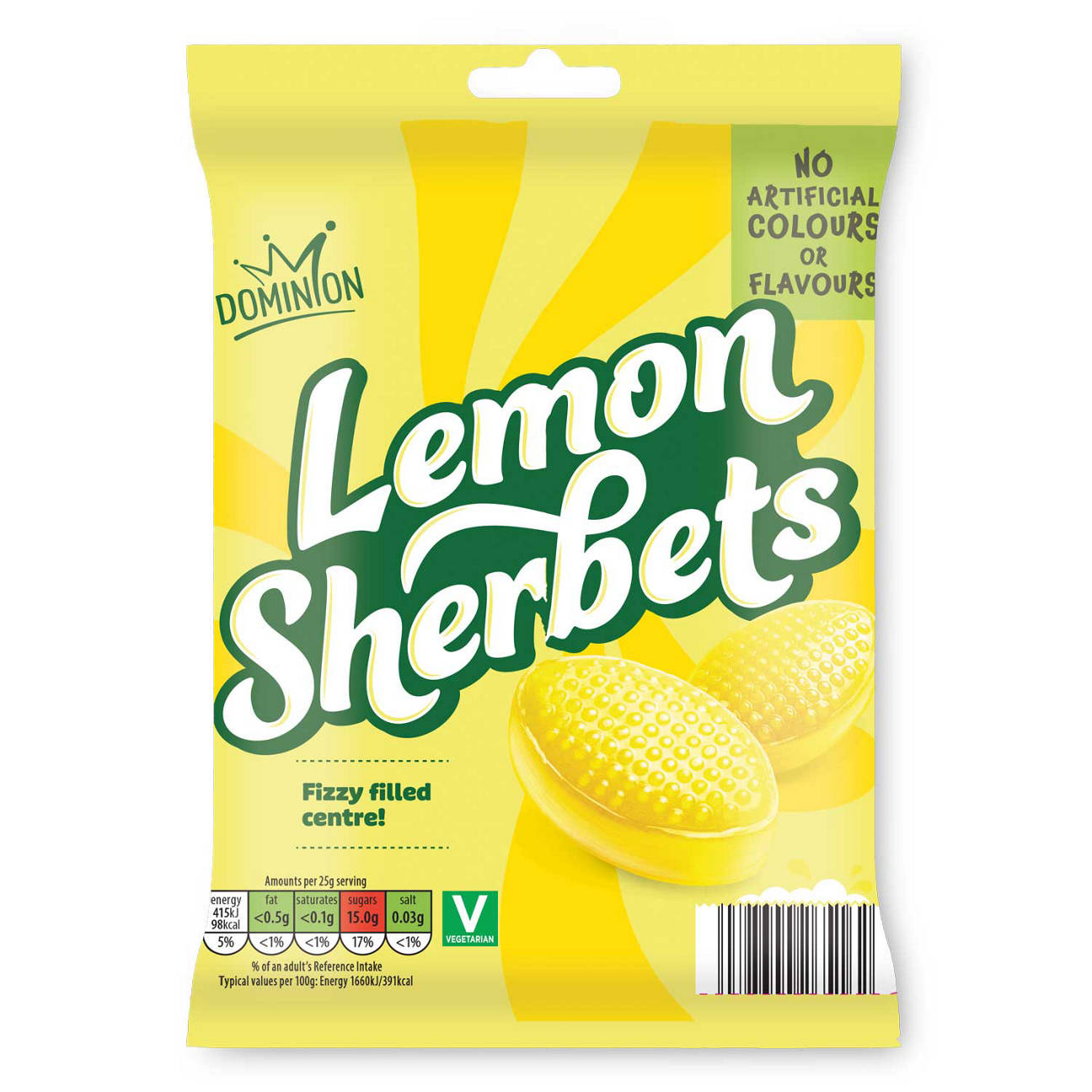 Lemon Sherberts Boiled Sweets | ALDI UK