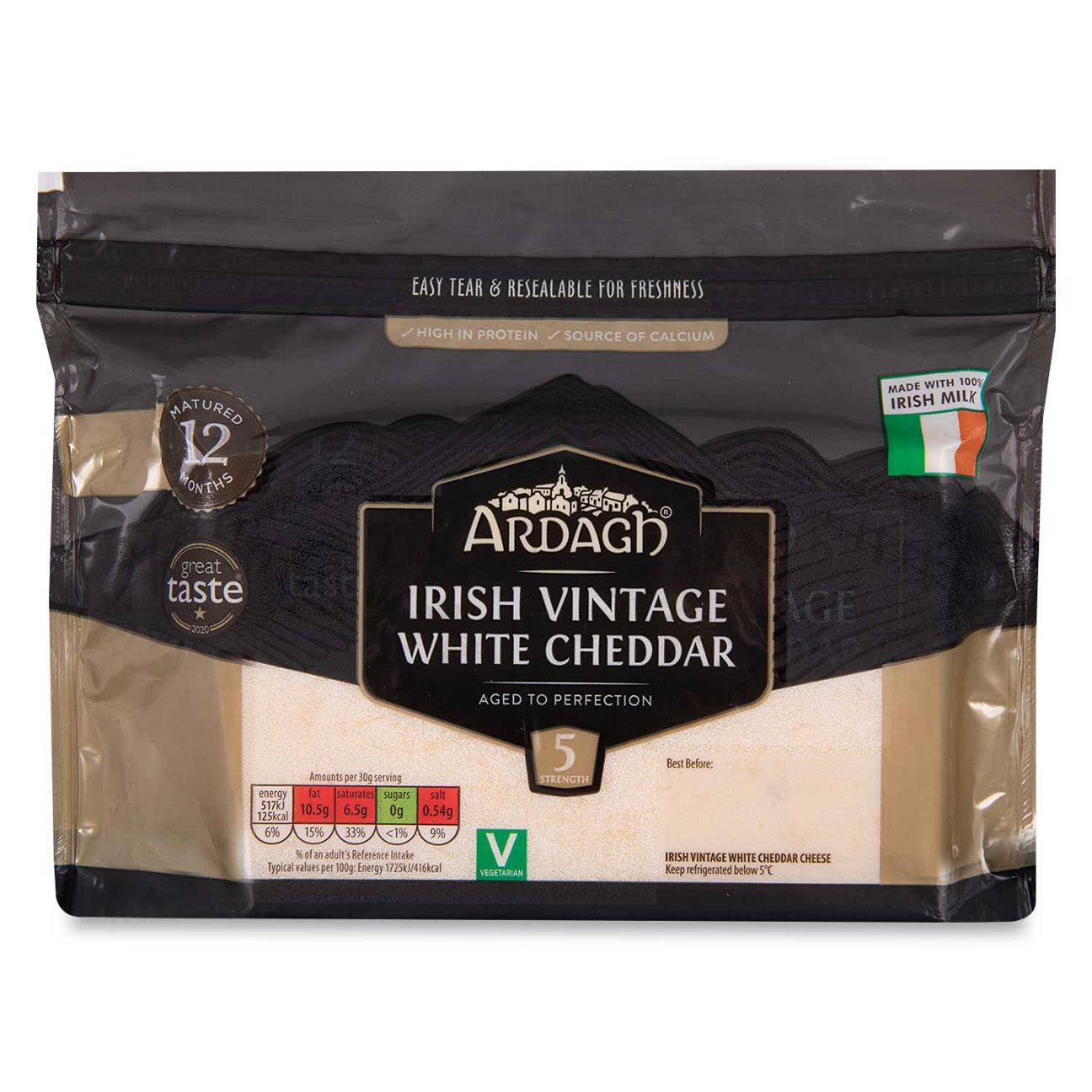Irish Vintage White Cheddar Cheese | ALDI IE