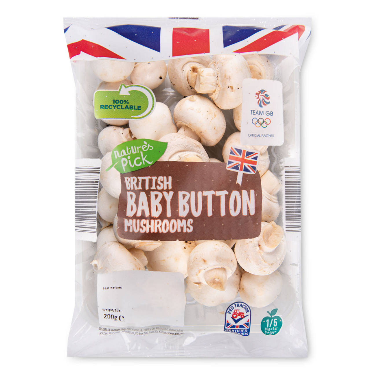 British Baby Button Mushrooms | ALDI UK