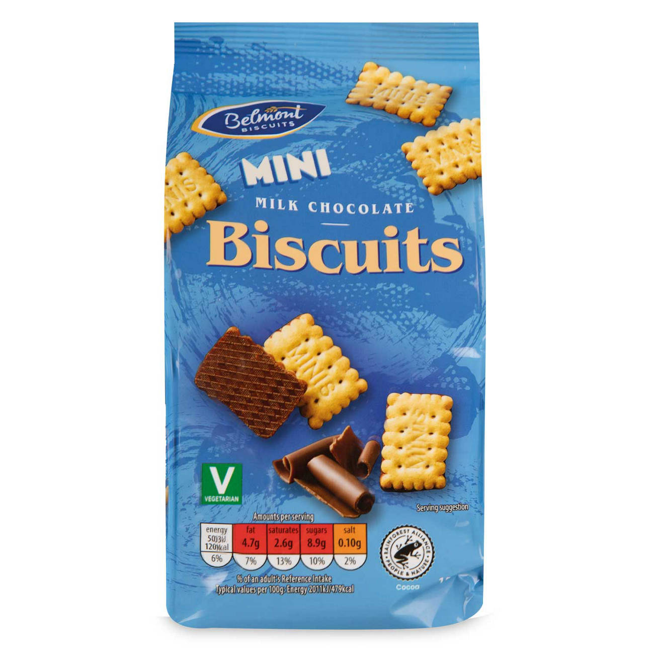 Mini Milk Chocolate Biscuits | ALDI UK