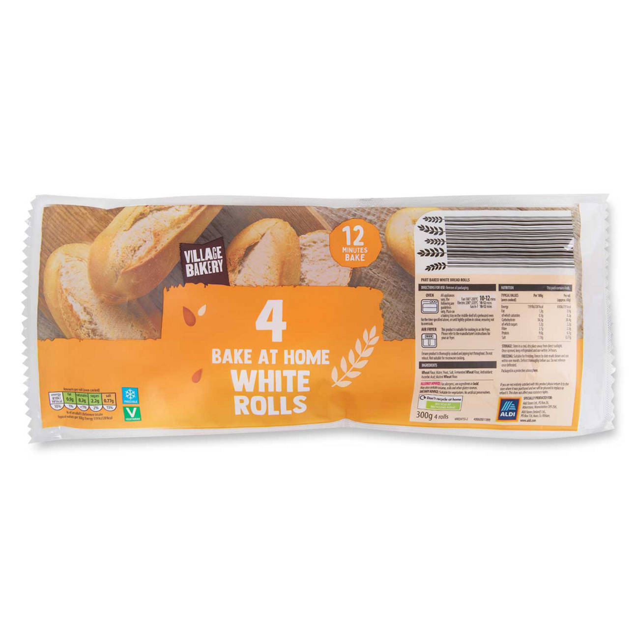 Bake at Home White Rolls | ALDI IE