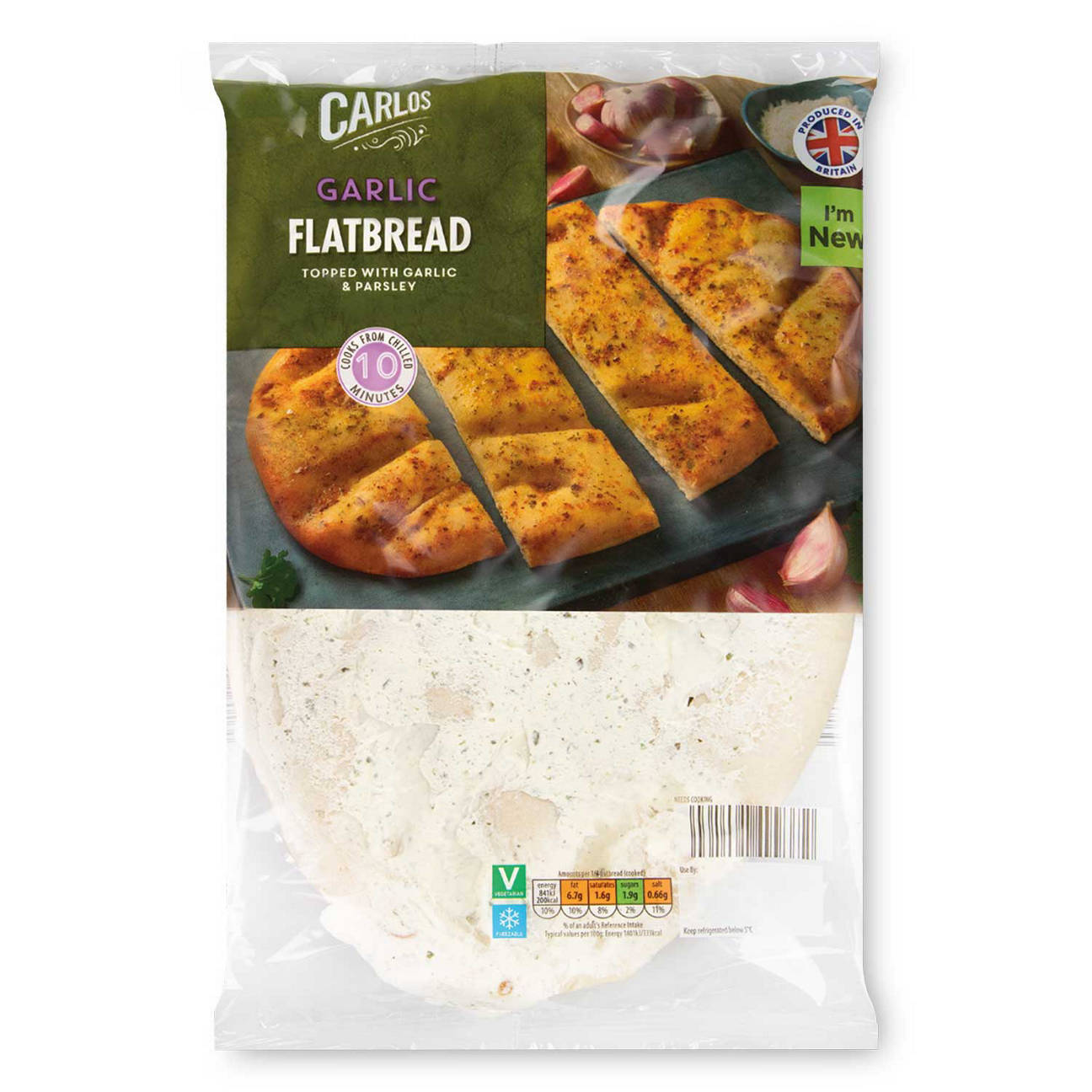 Garlic Flatbread | ALDI UK