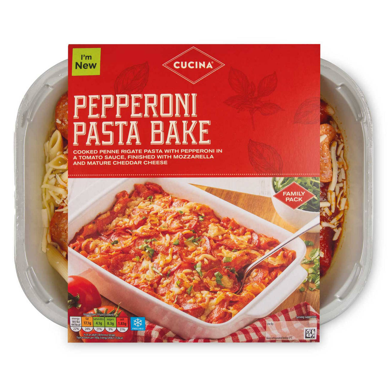 Pepperoni Pasta Bake Family Pack | ALDI UK