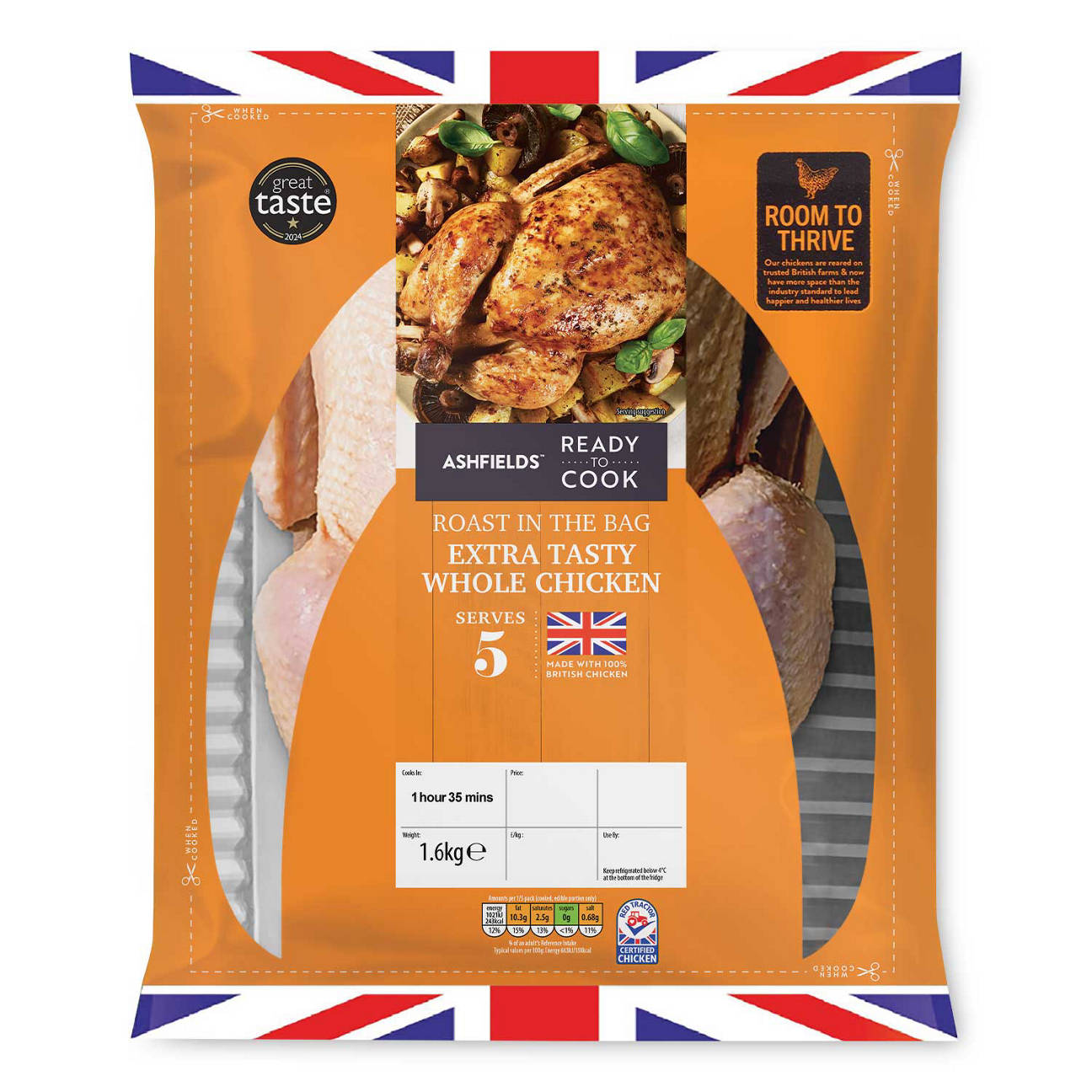Roast In The Bag Extra Tasty Whole Chicken | ALDI UK