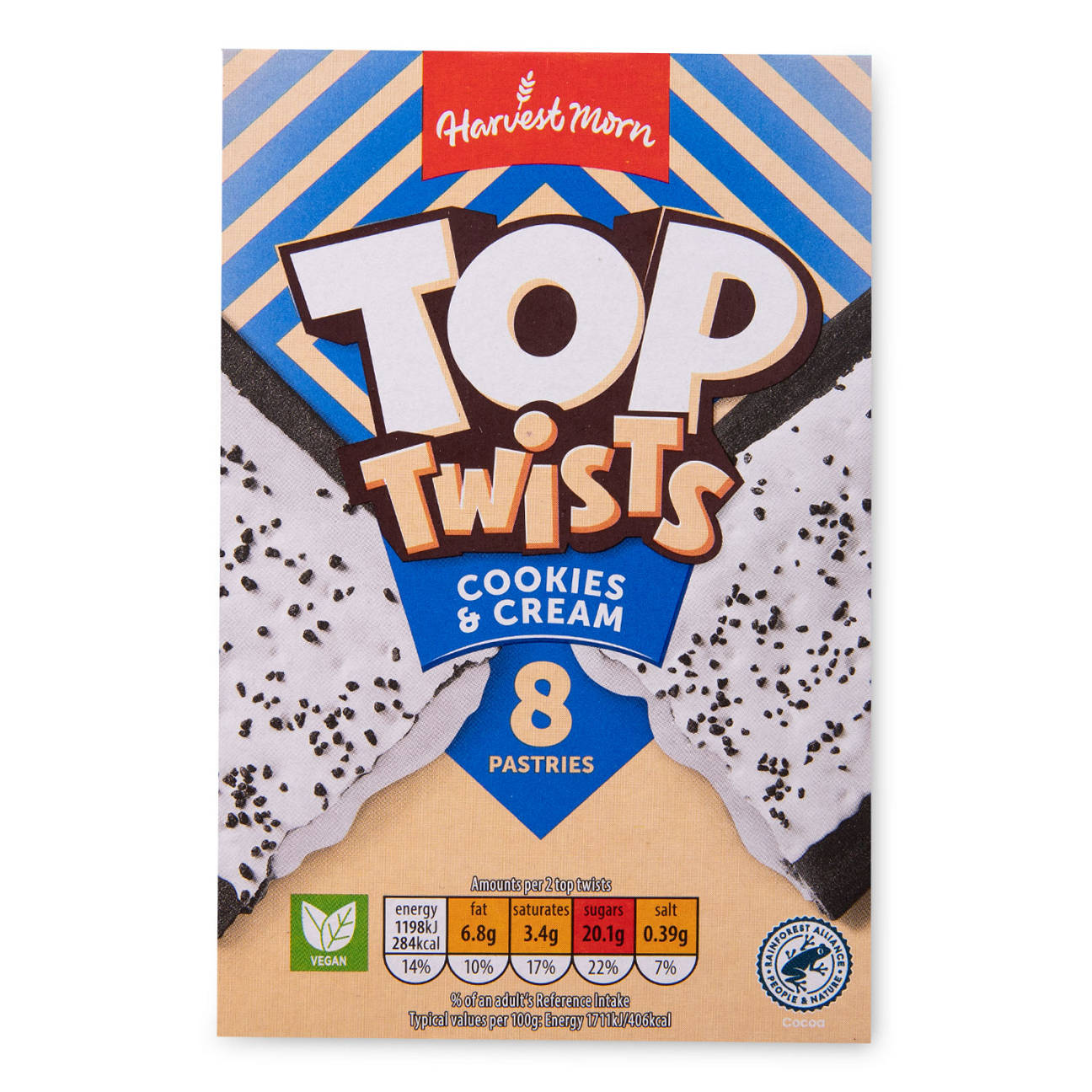 Cookies & Cream Top Twists 4x2 Pack | ALDI UK