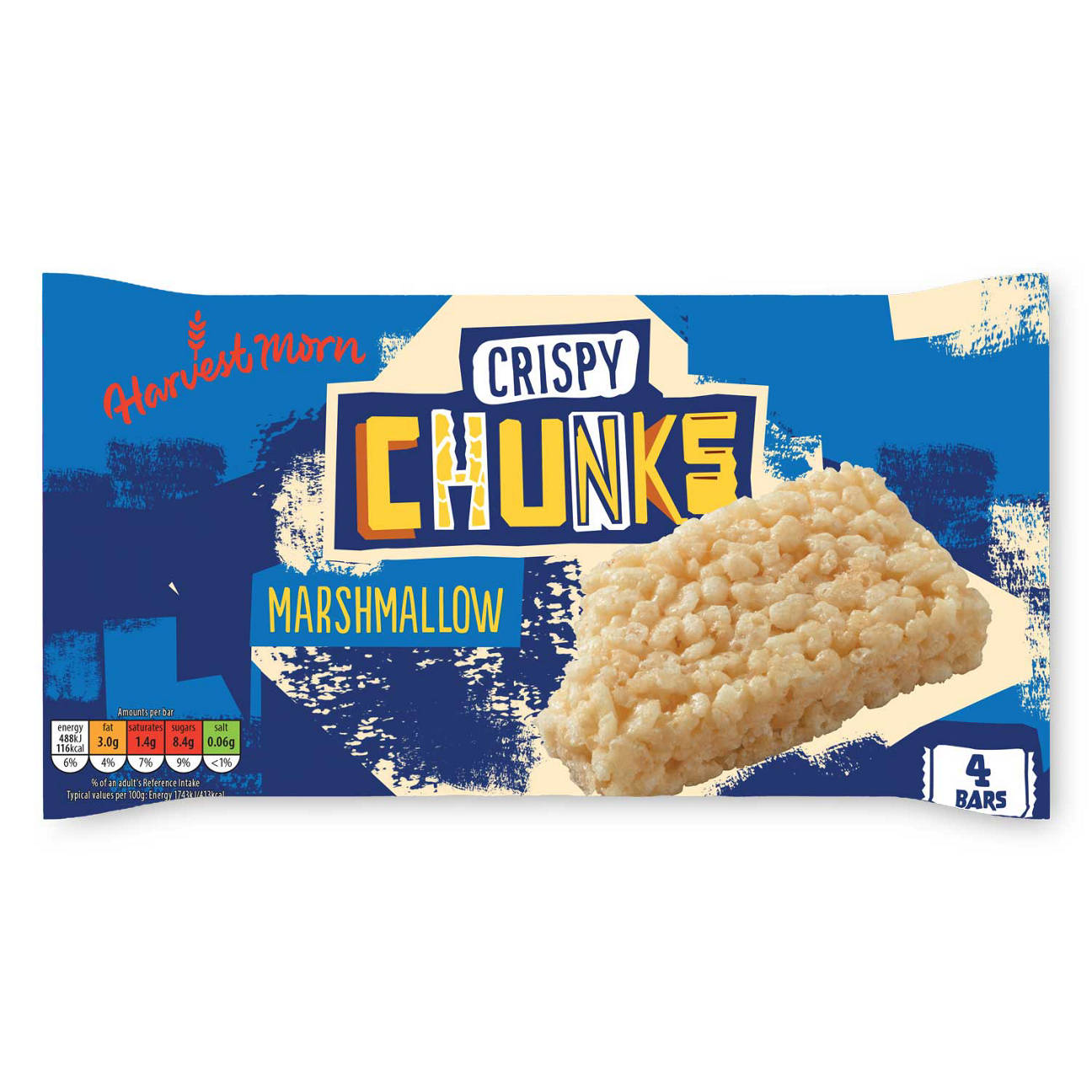 Marshmallow Crispy Chunks 4 Pack | ALDI UK