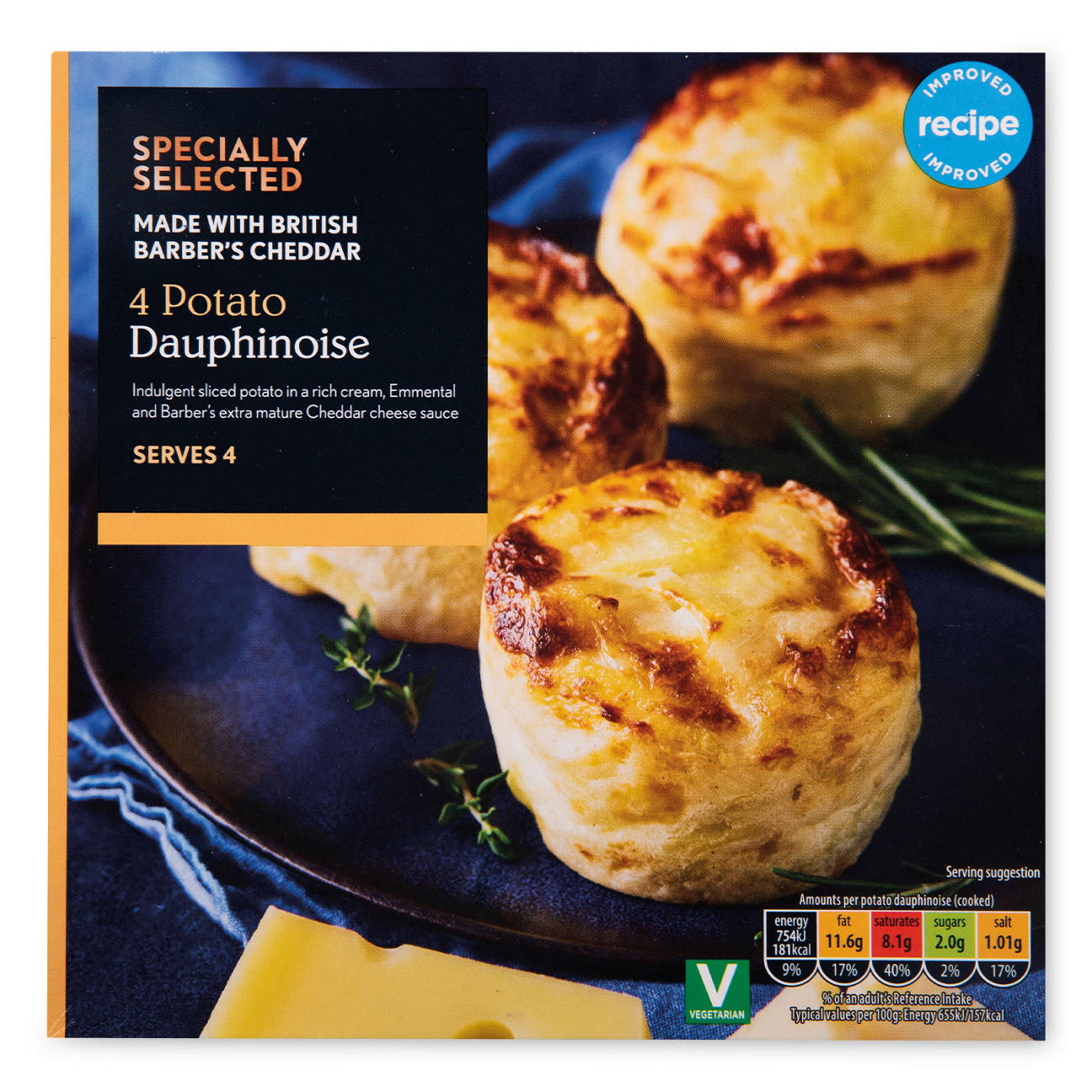Potato Dauphinoise 4 Pack | ALDI UK